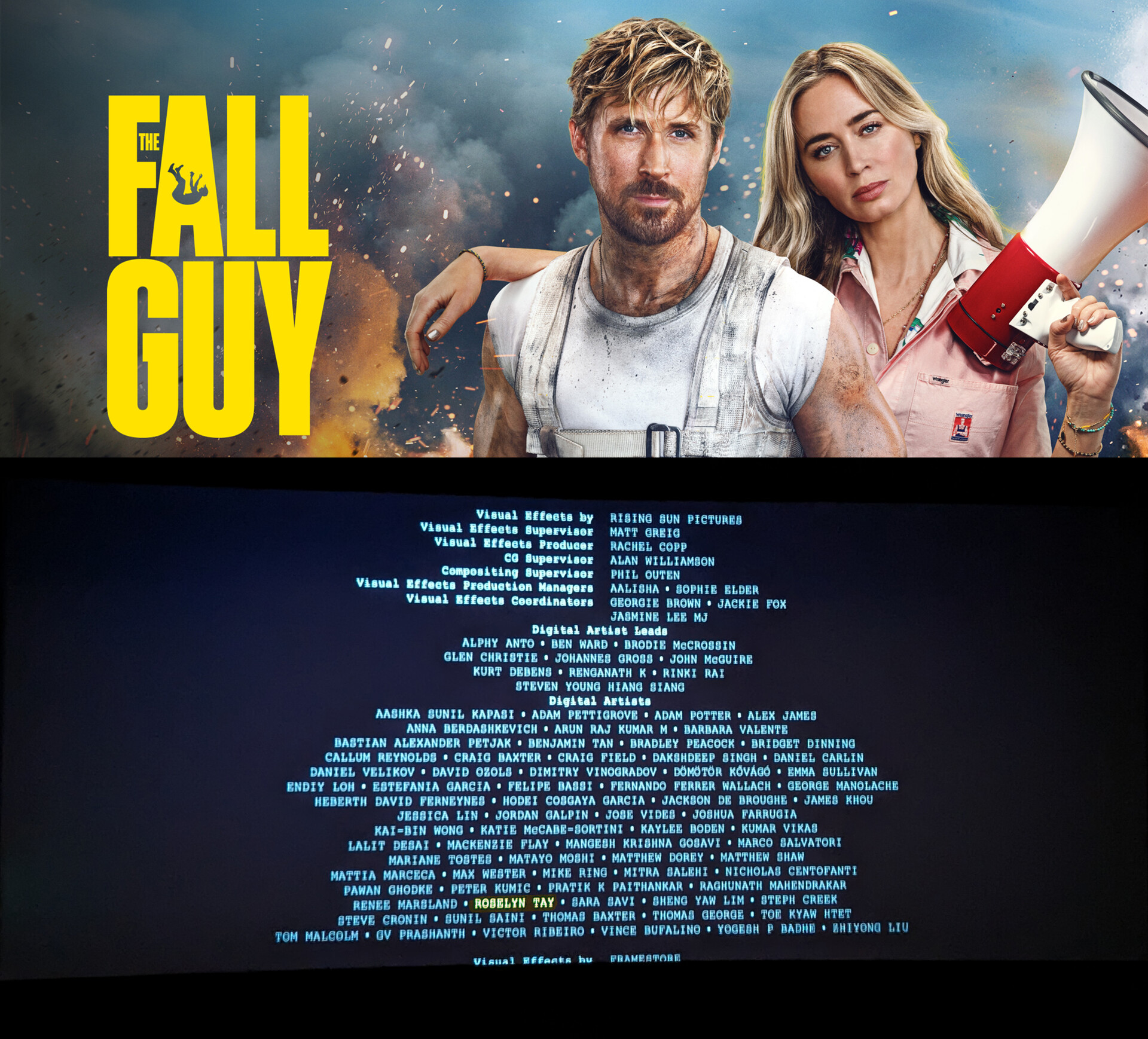 Rosey Tay - The Fall Guy Credits!