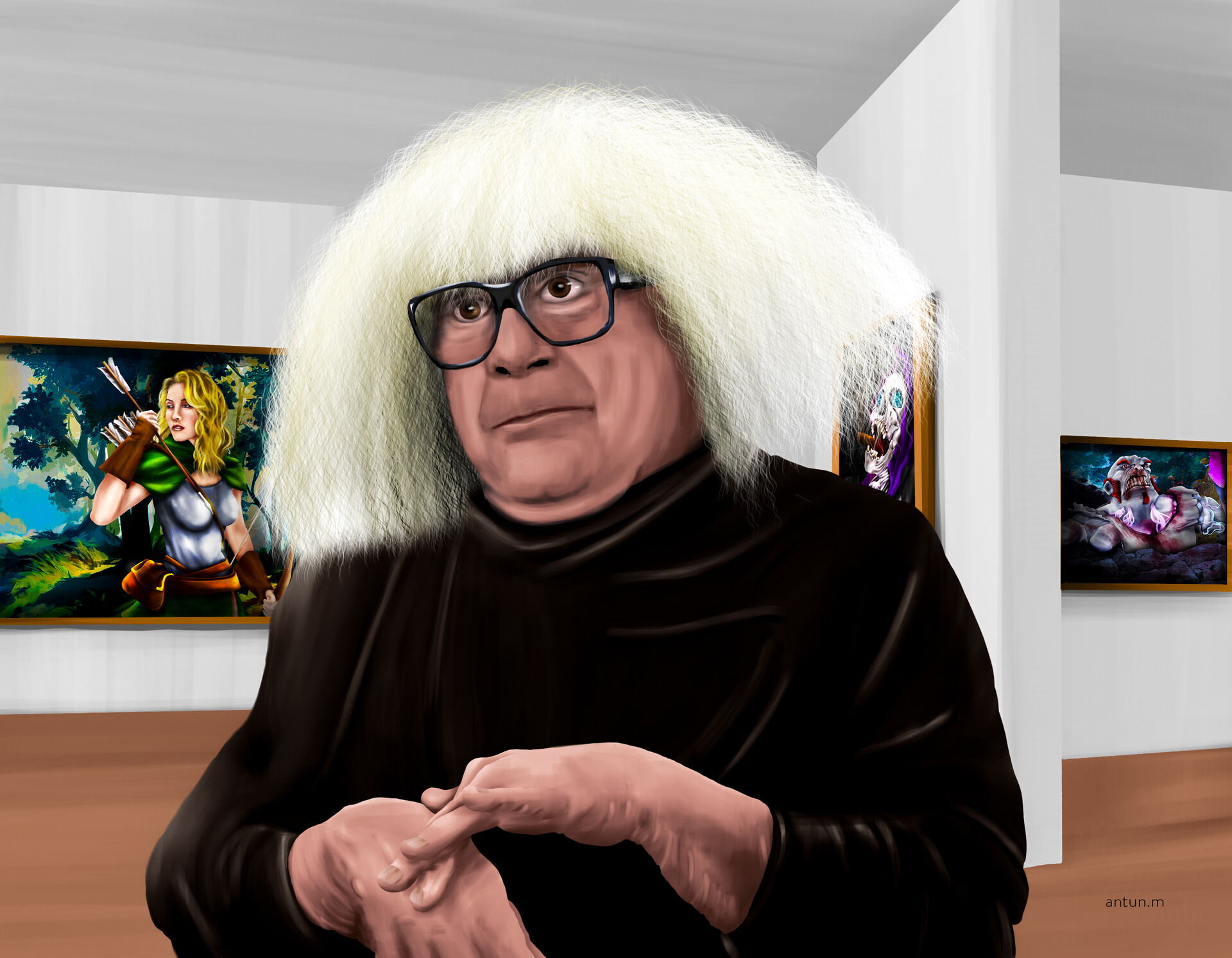 ArtStation - Ongo Gablogian, the art collector