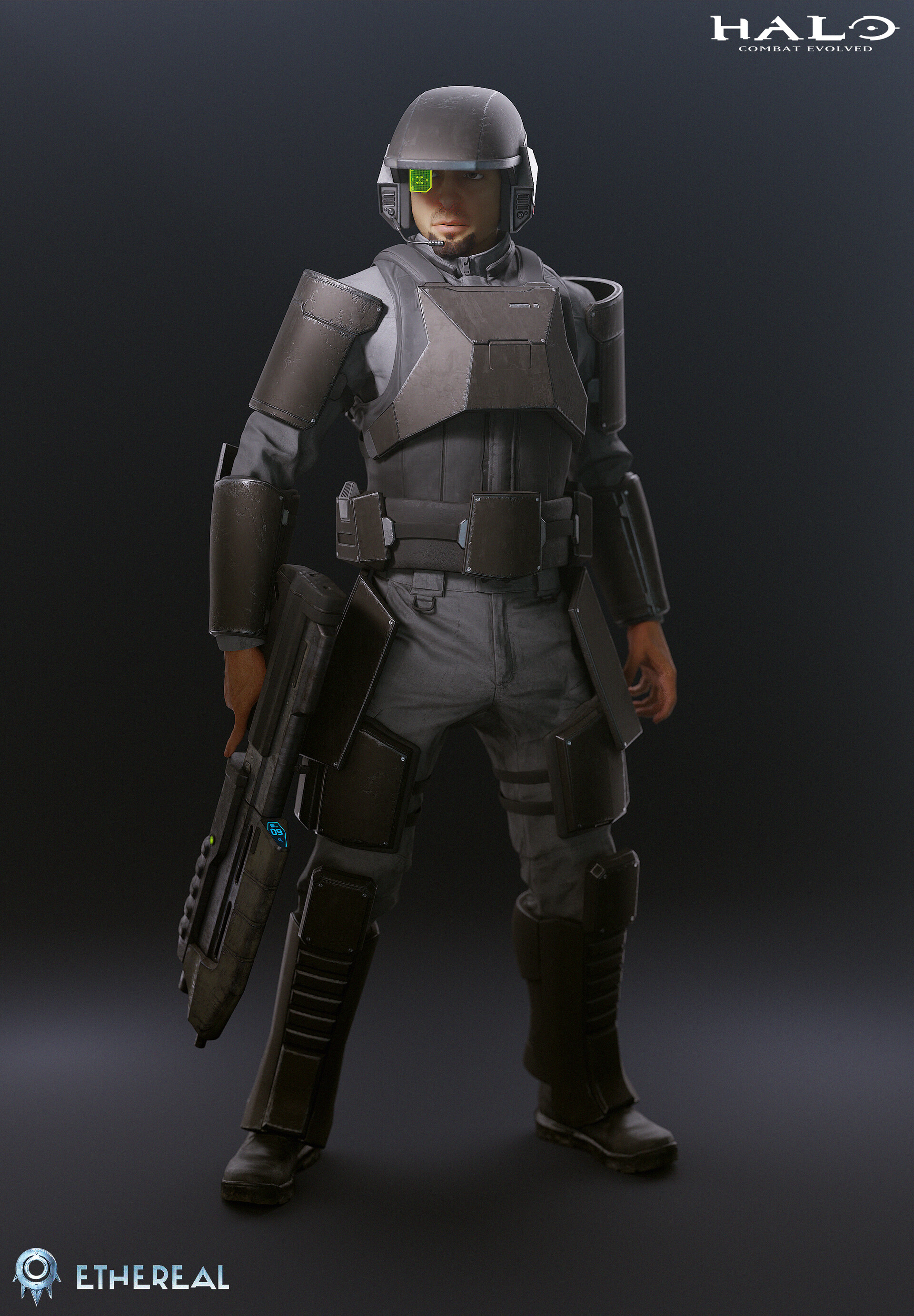 Kristian Gallina - Halo: Combat Evolved | Marine - Remastered