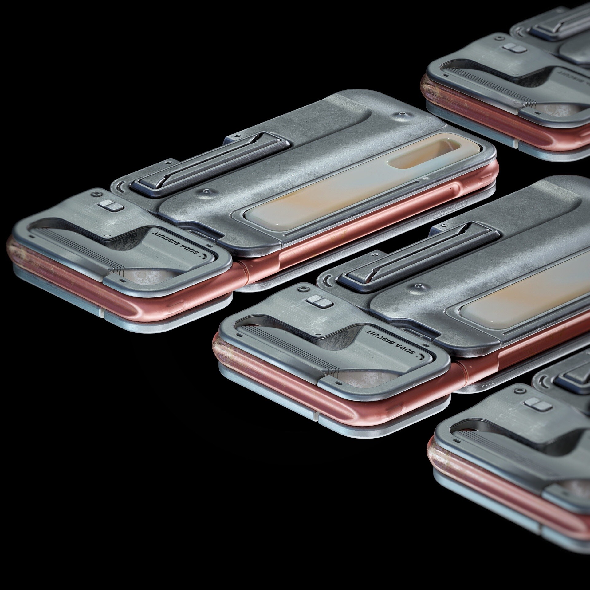 ArtStation - 📶Hard surface props practice📶硬表面道具练习.