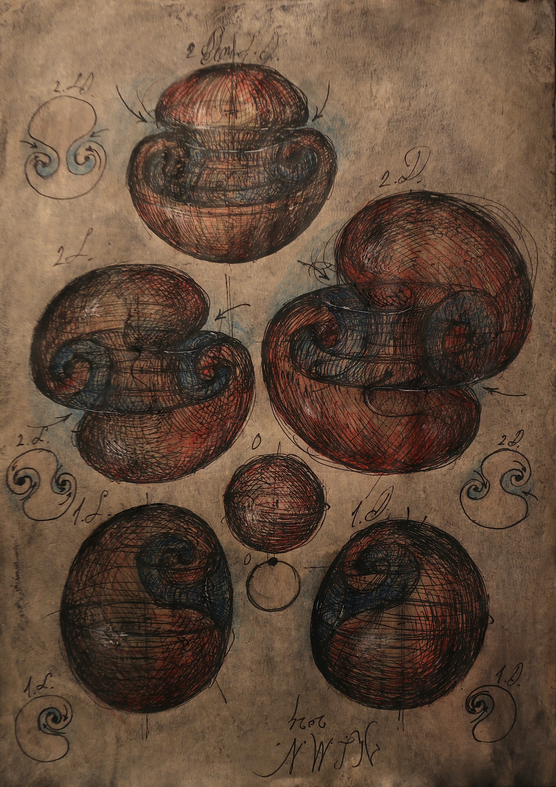 ArtStation - sphere vortex antipodes topologies 1/2