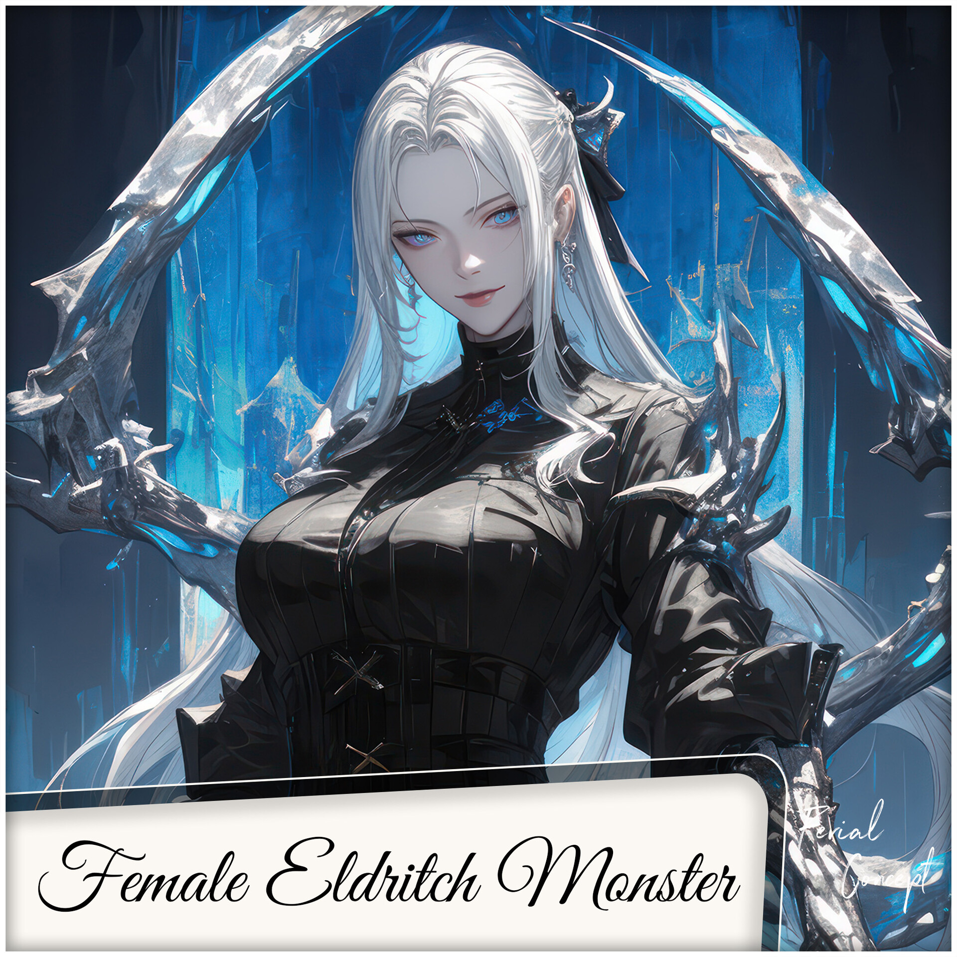 ArtStation - 🔹230 Female Eldritch Monster - Anime Character Reference ...