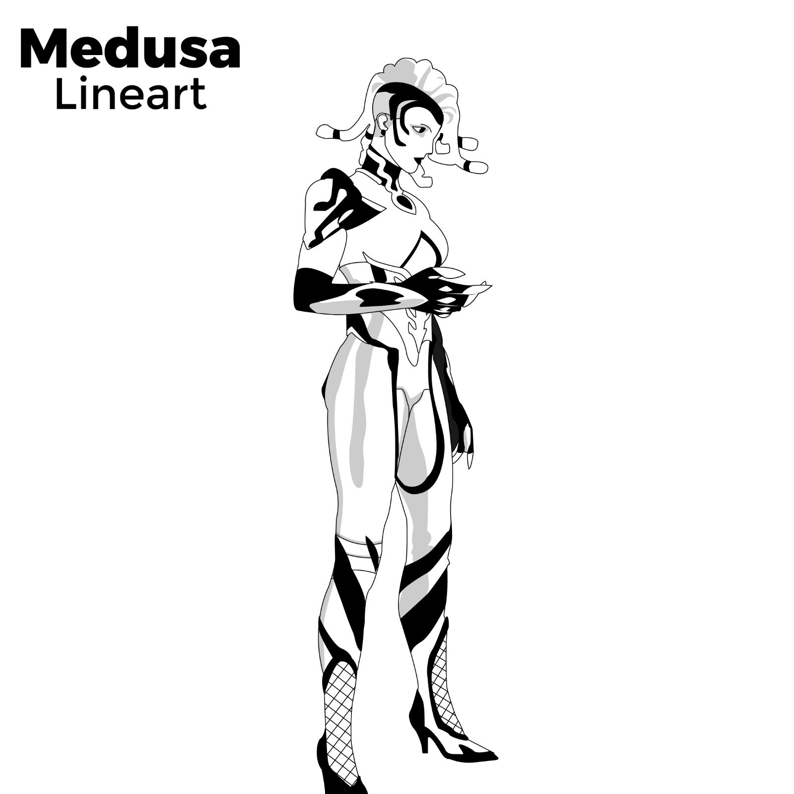 ArtStation - Medusa & OC art