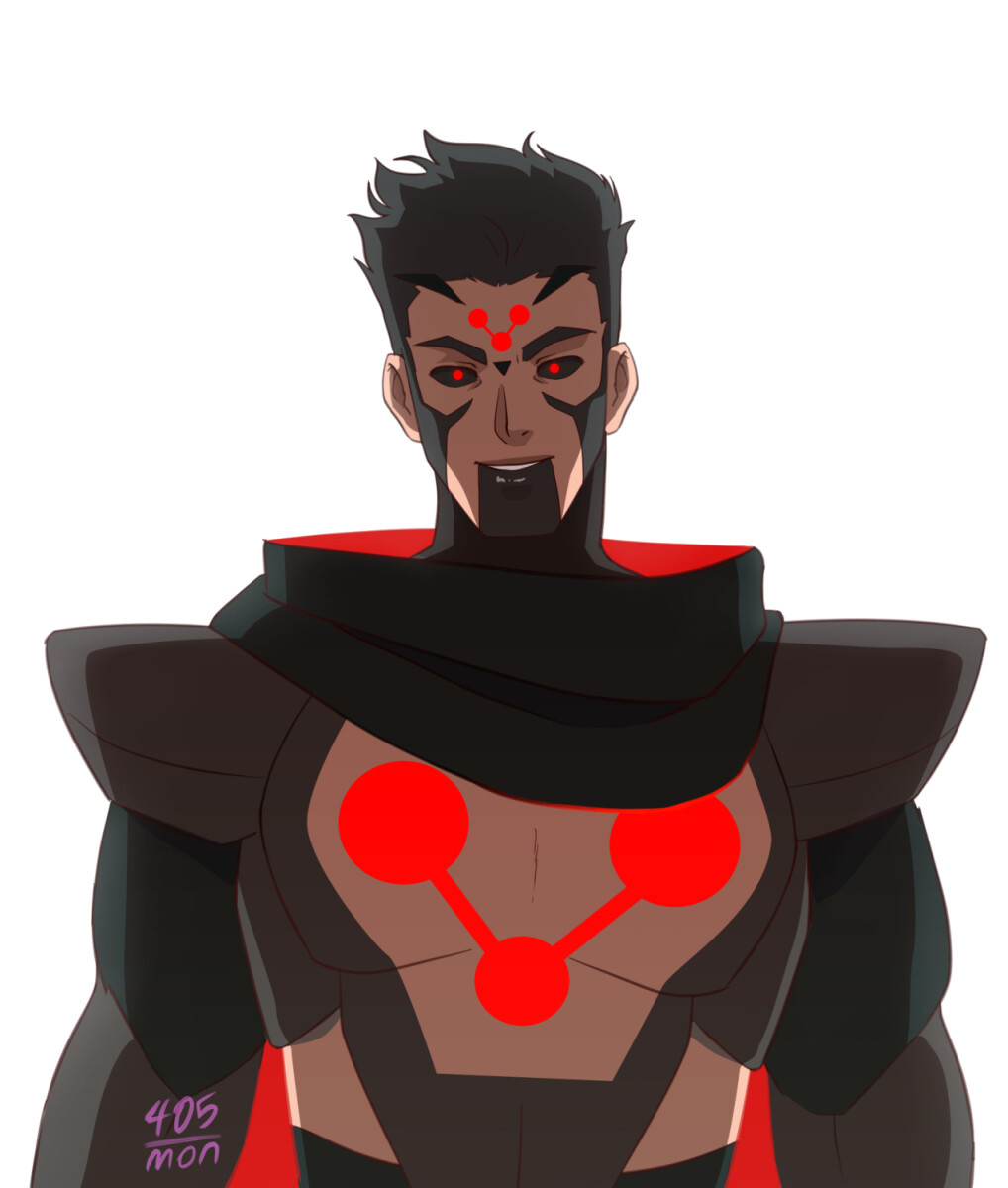 ArtStation - My Adventures with Superman - Brainiac portrait