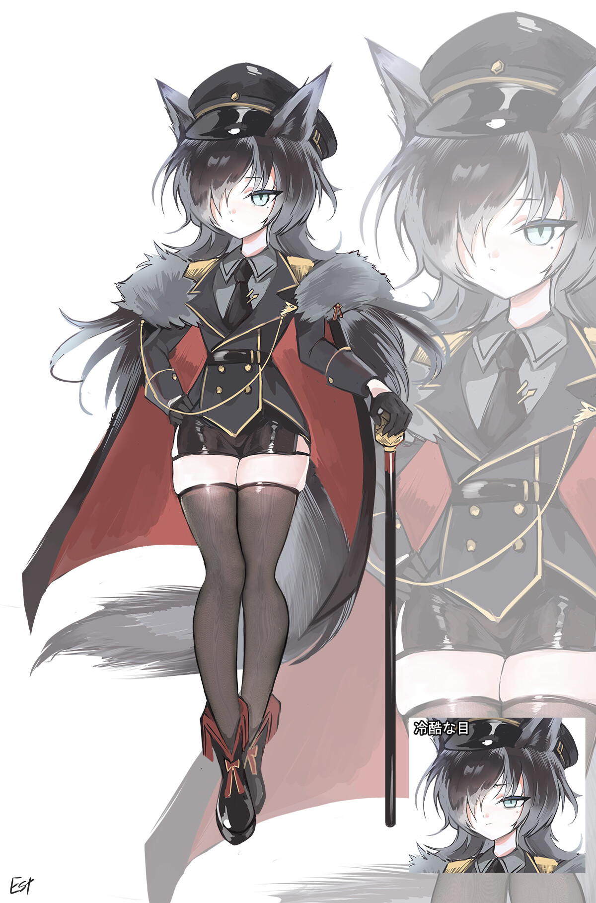 ArtStation - captain silver wolf