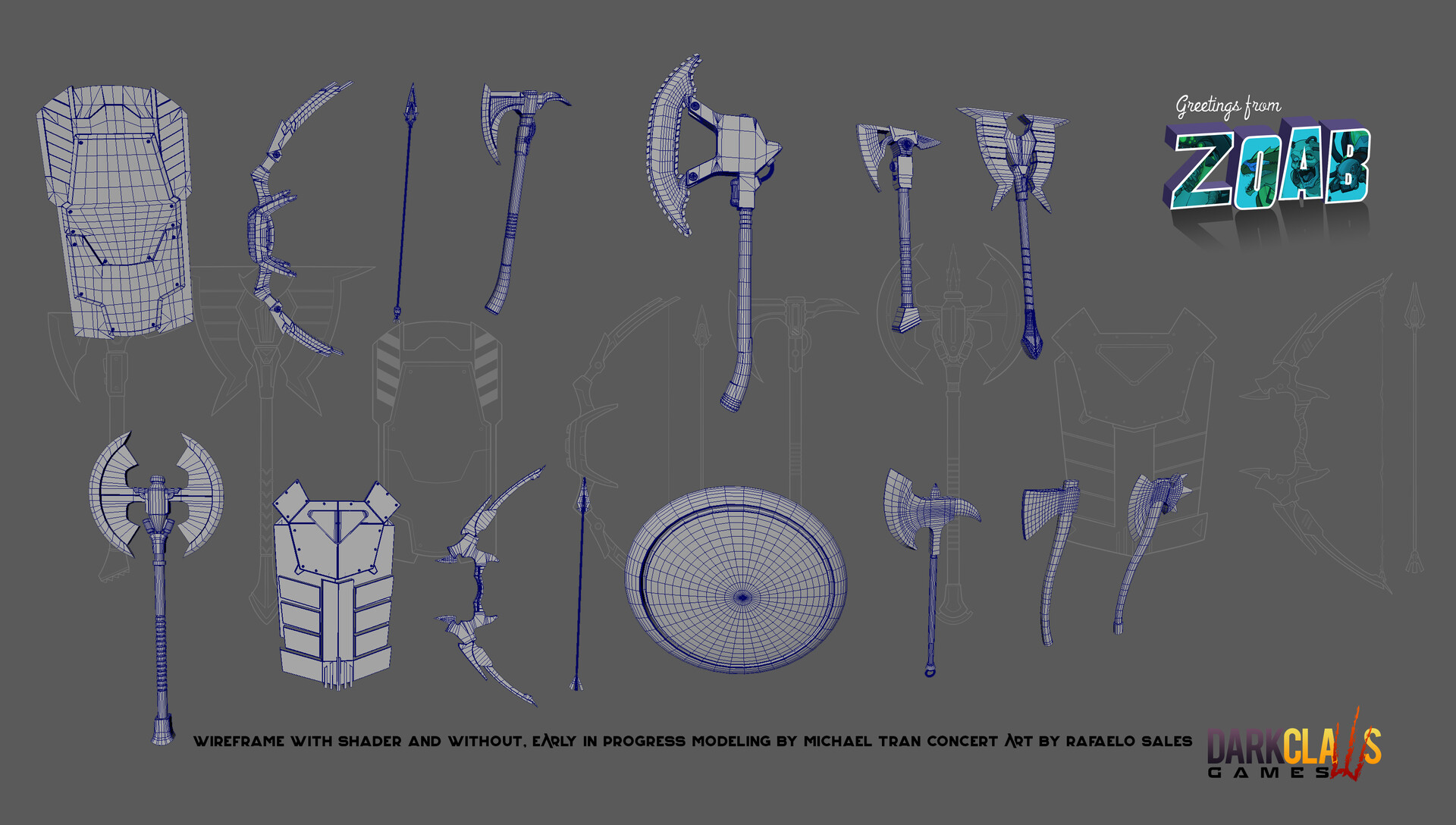 ArtStation - Prop Weapons