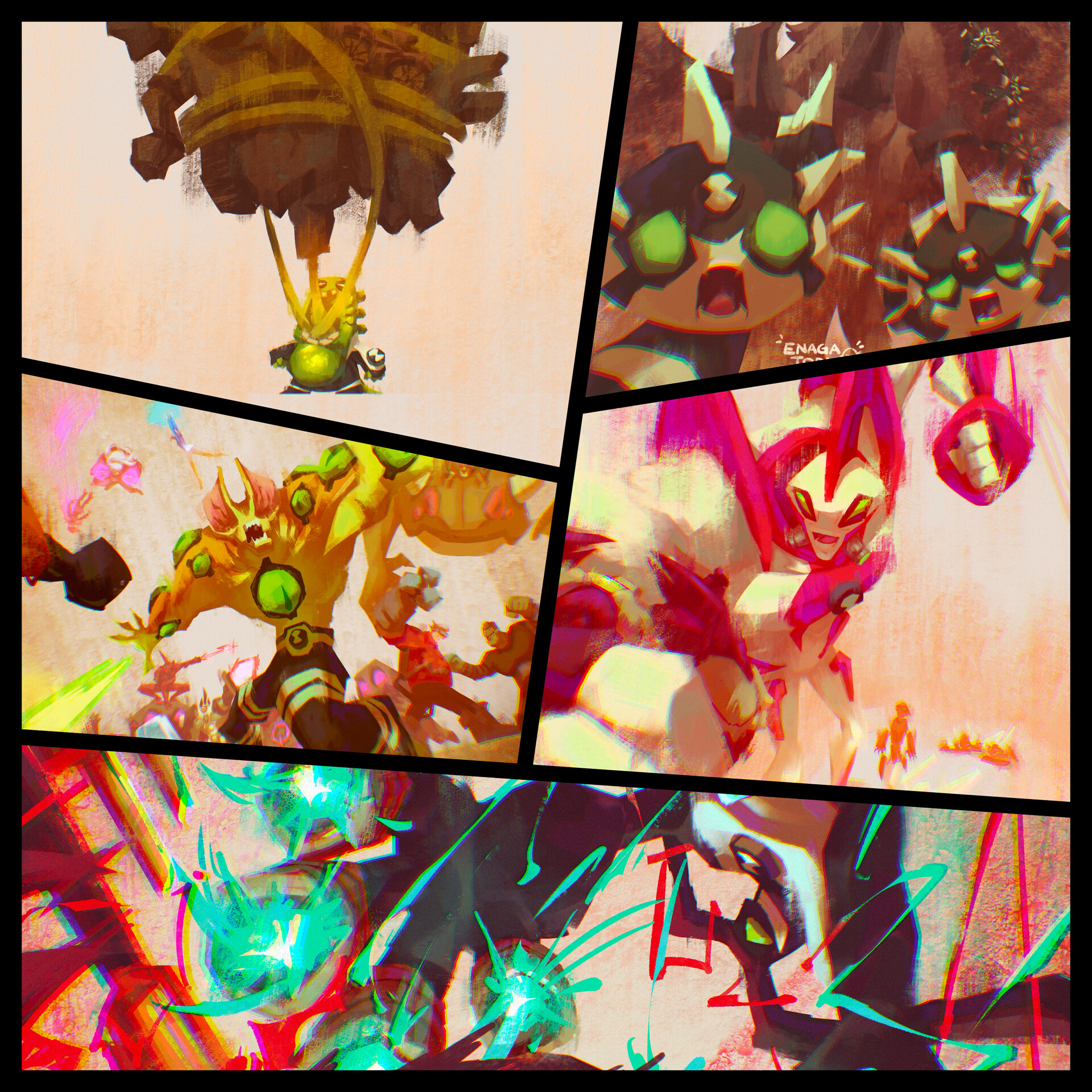 ArtStation - Classic Ben after 10 Aliens Part 2