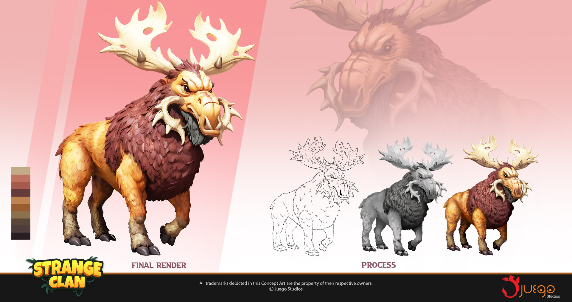 Juego Studios - Strange Clan : Boss Moss Character