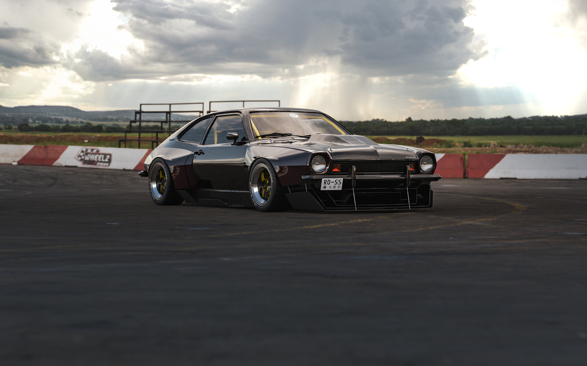 ArtStation - Ford Pinto Widebody