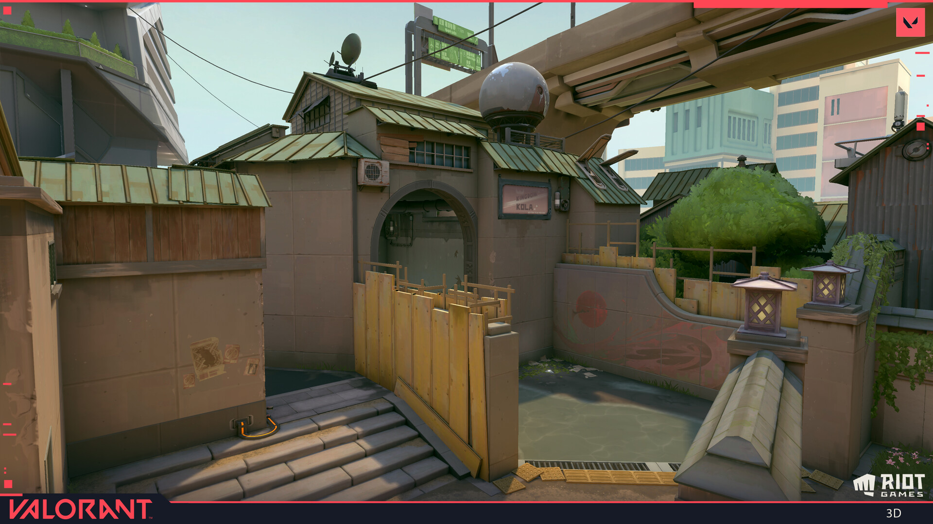 Kudos Productions - Valorant Team Deathmatch Map - District