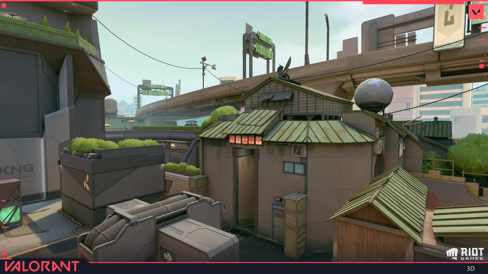 Kudos Productions - Valorant Team Deathmatch Map - District