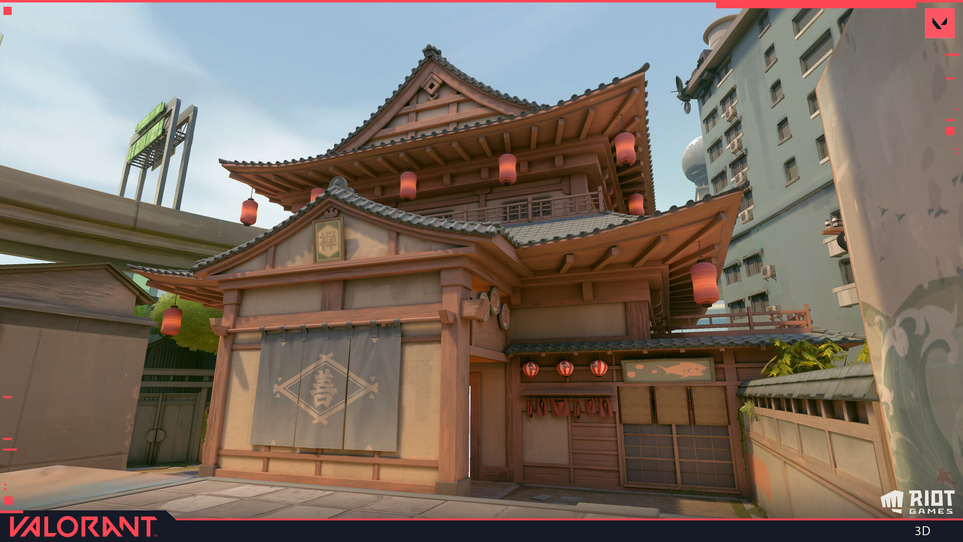 Kudos Productions - Valorant Team Deathmatch Map - District