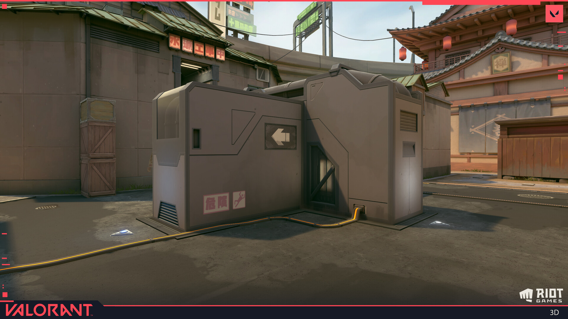 Kudos Productions - Valorant Team Deathmatch Map - District