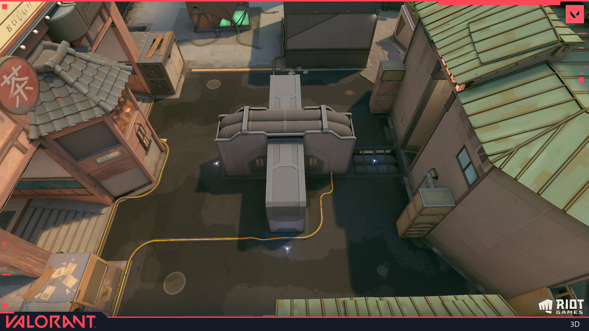 Kudos Productions - Valorant Team Deathmatch Map - District