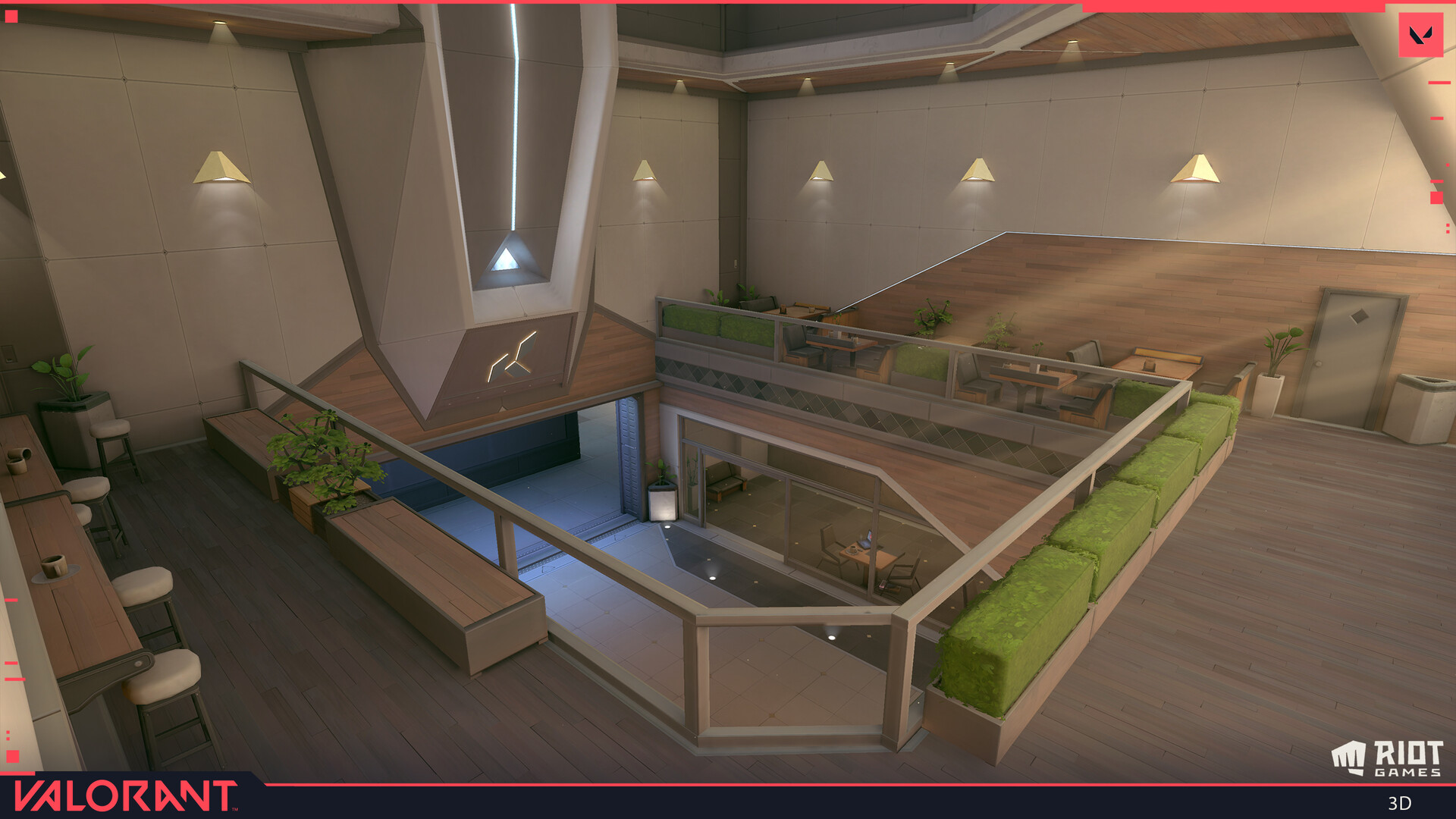 Kudos Productions - Valorant Team Deathmatch Map - District