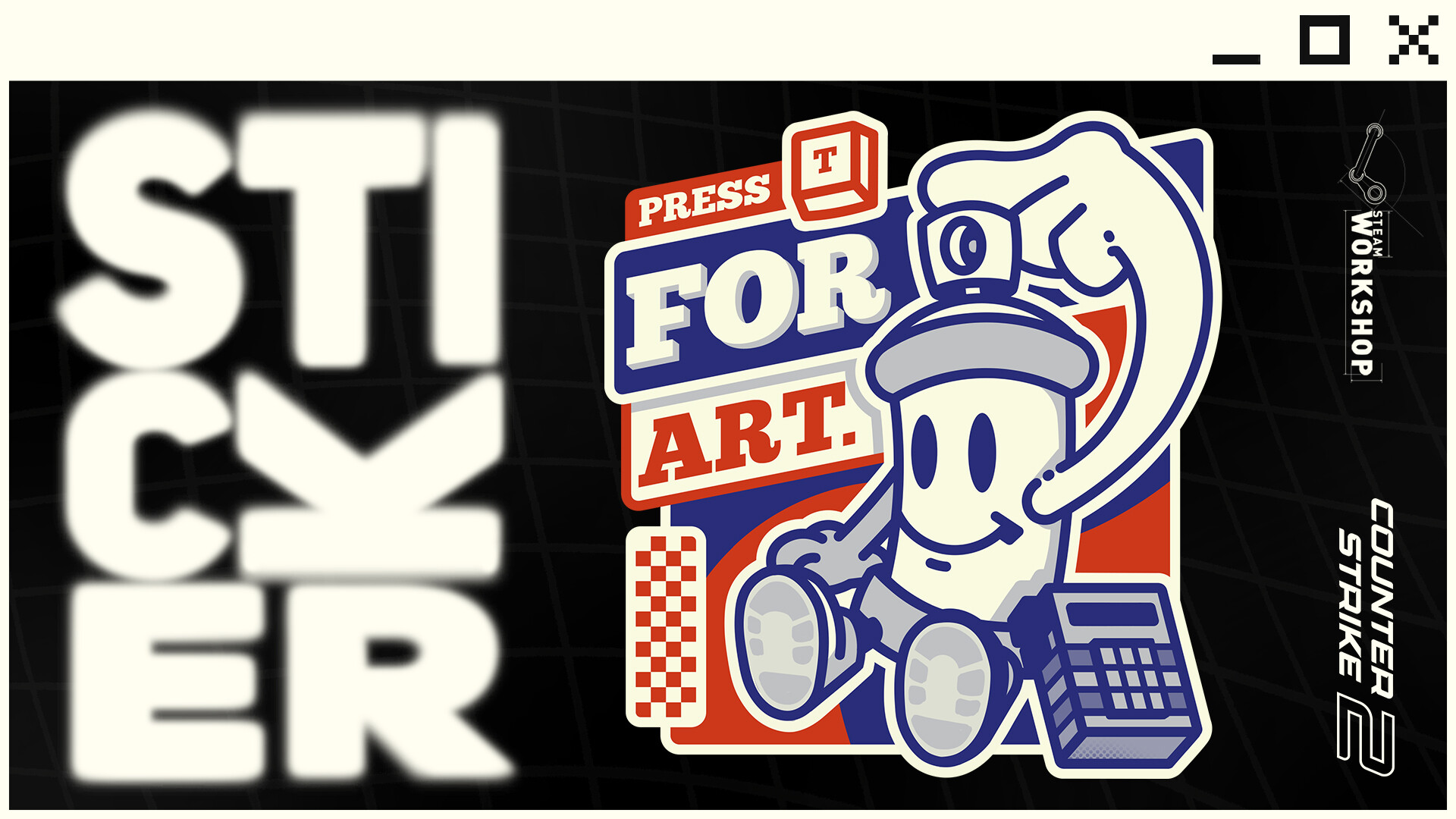 ArtStation - STICKER | "T" FOR ART