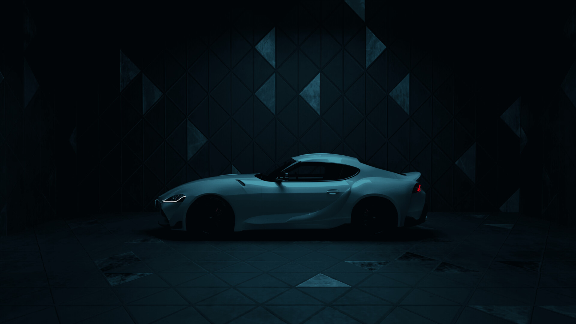 ArtStation - Toyota Supra wallpaper