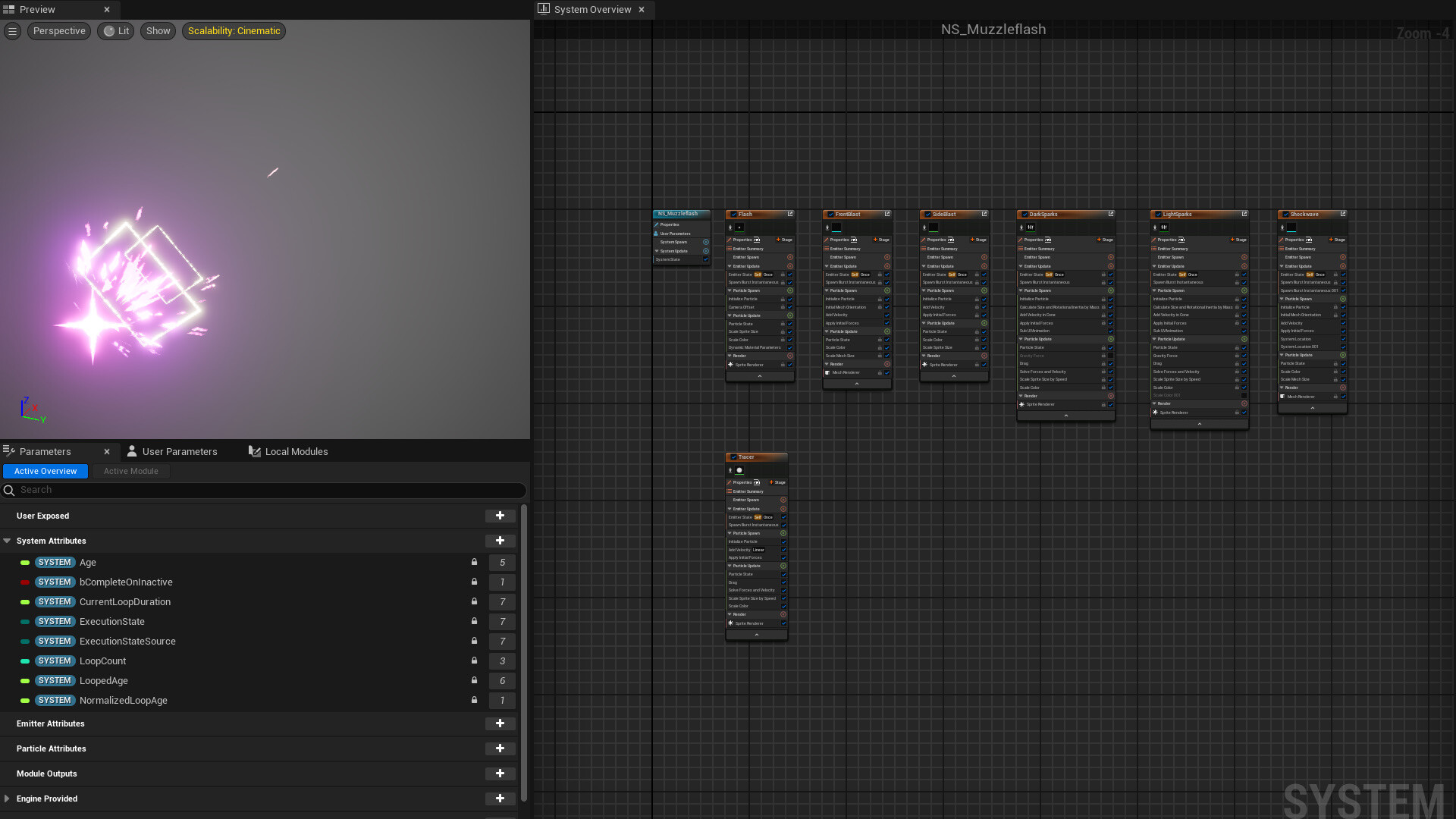 Steve U. - Niagara Stylized FX