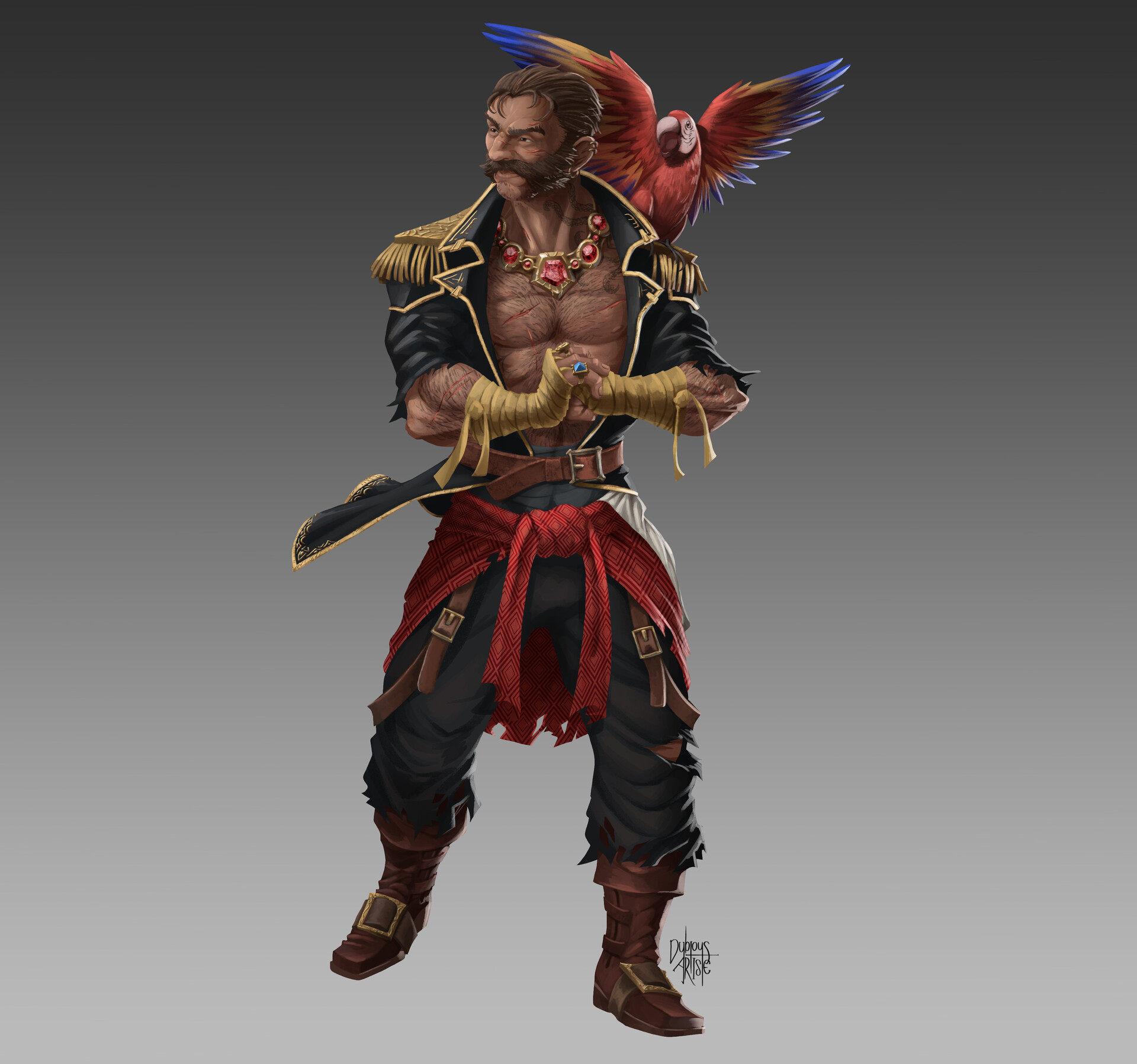ArtStation - Pirate Brawler