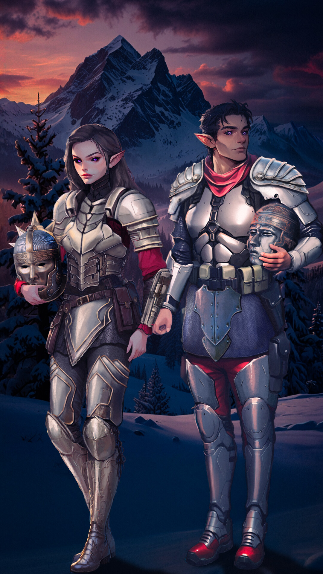 ArtStation - Roman Elves (sci-fi post-apocalyptic RPG concept)