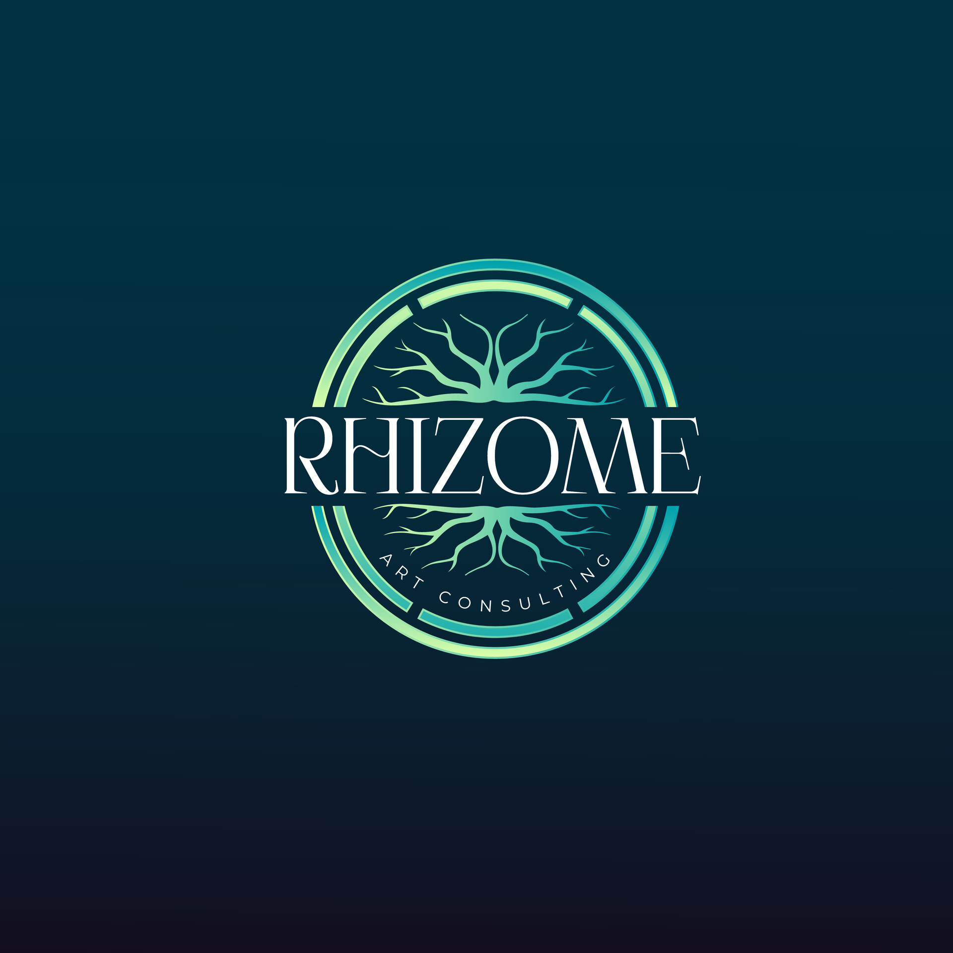 ArtStation - Dynamic Logo Design for Rhizome Art Consulting | Westcoast Animations
