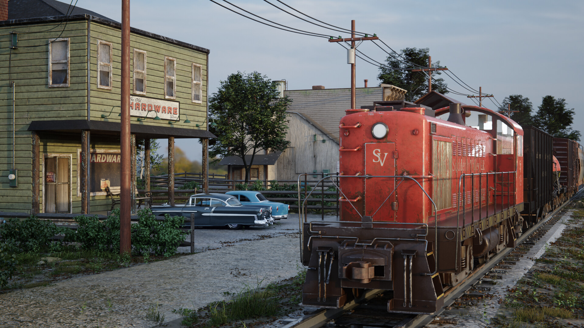 Richard Garber - Railroad Scenes
