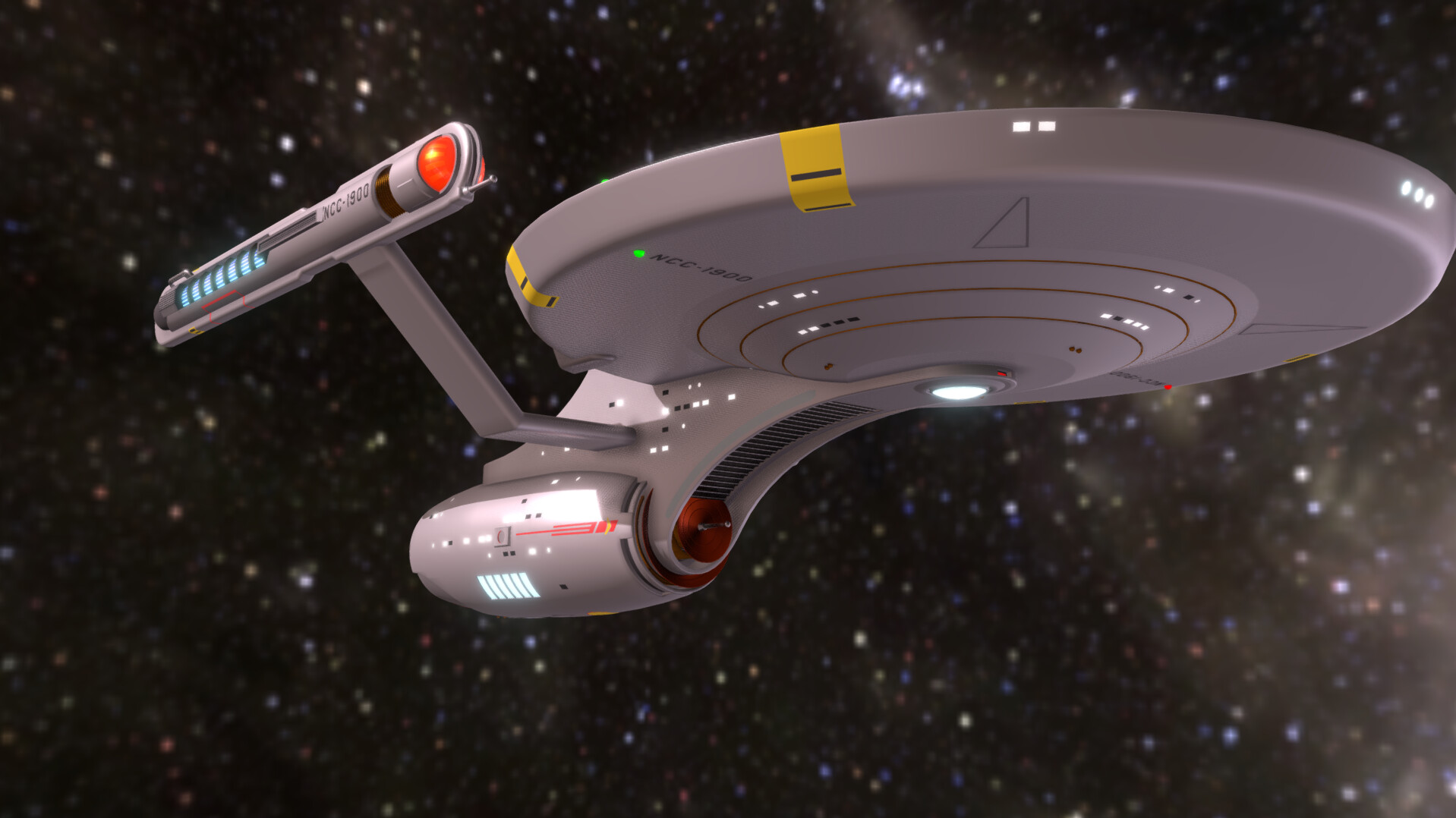 Evan G - Star Trek - Gagarin Class Starship