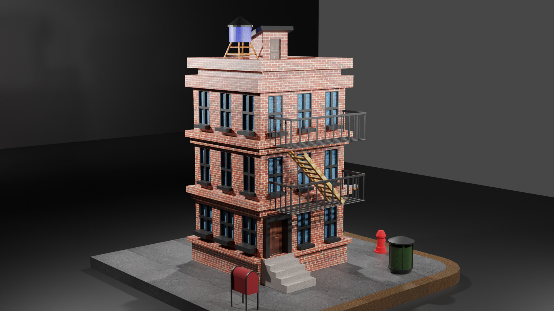 ArtStation - 3D Building