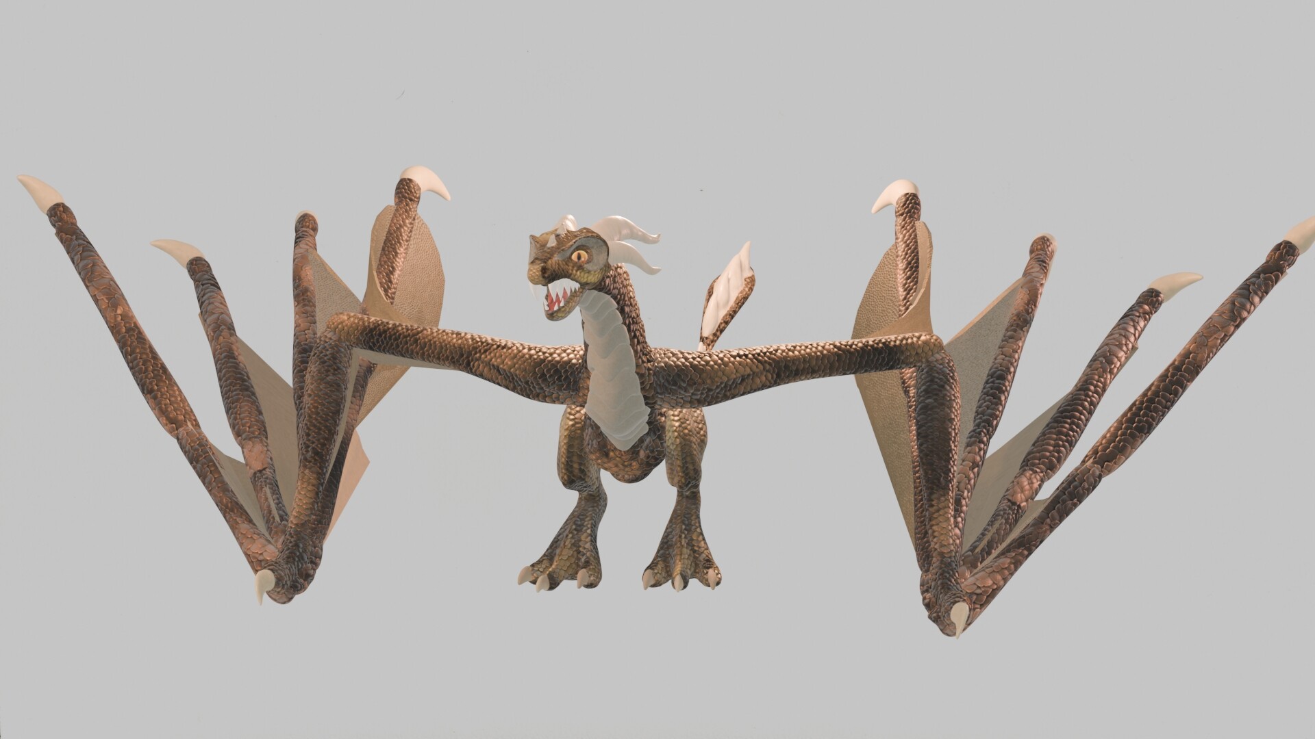 ArtStation - Dragon 3D Model