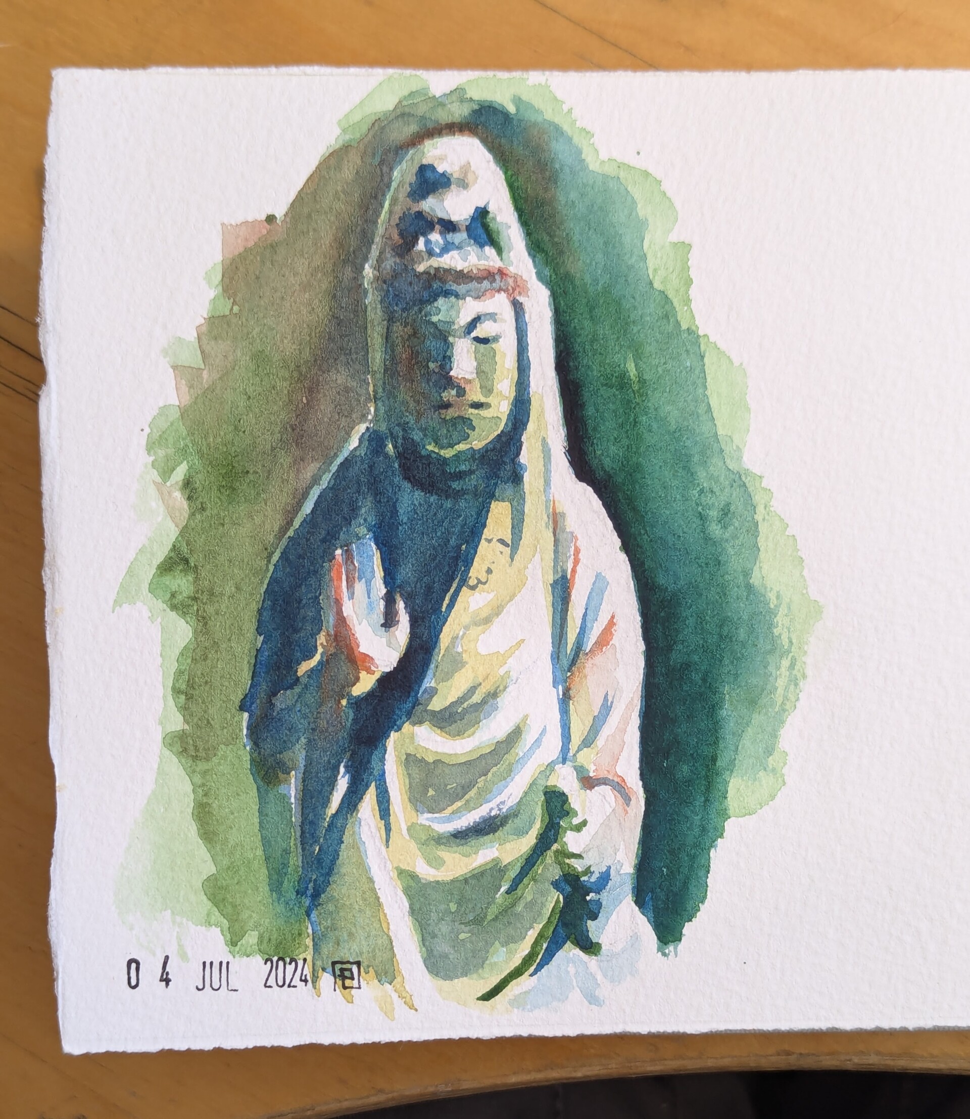 ArtStation - WATERCOLOR SKETCH - STATUE