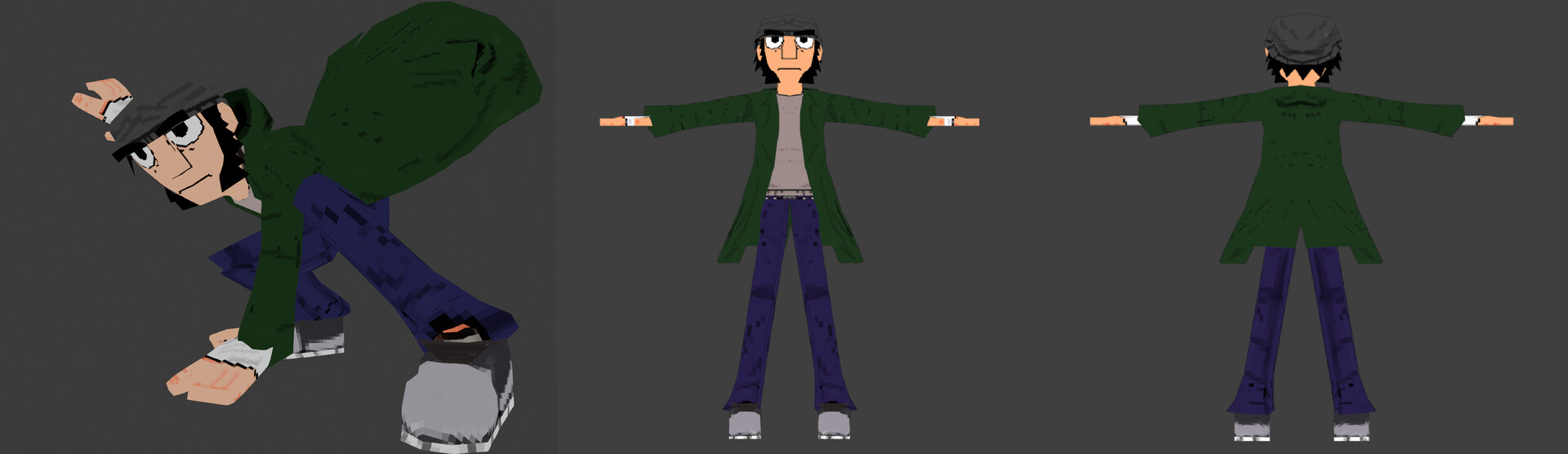 ArtStation - Rudi OC PS1 Style