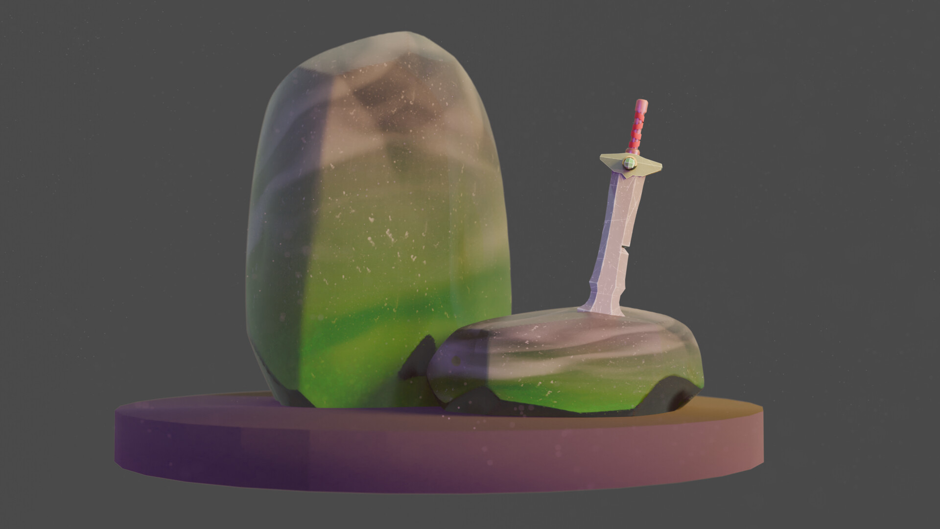 ArtStation - Stylized Excalibur!