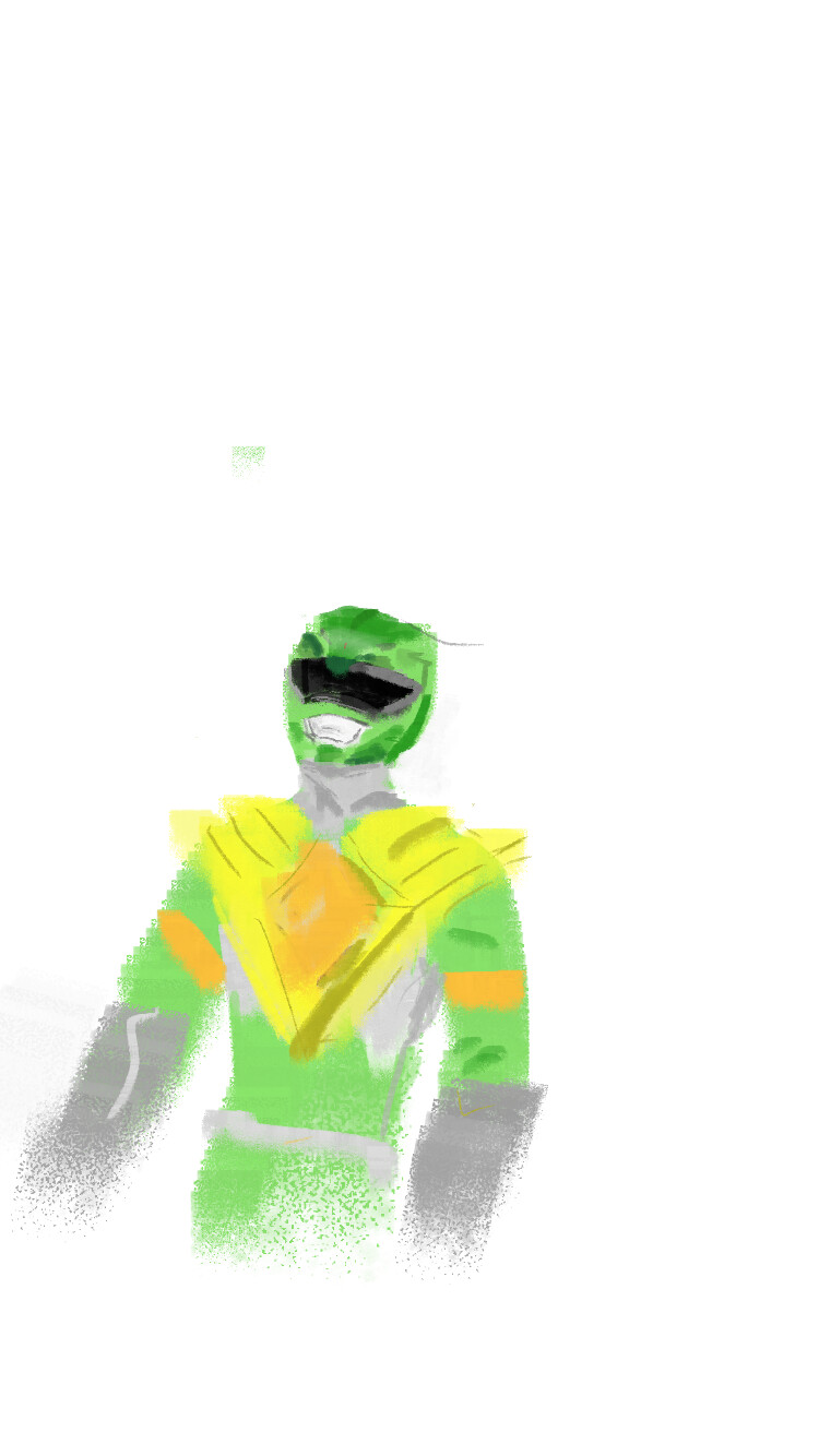 ArtStation - Green ranger(Tommy Oliver) sketch