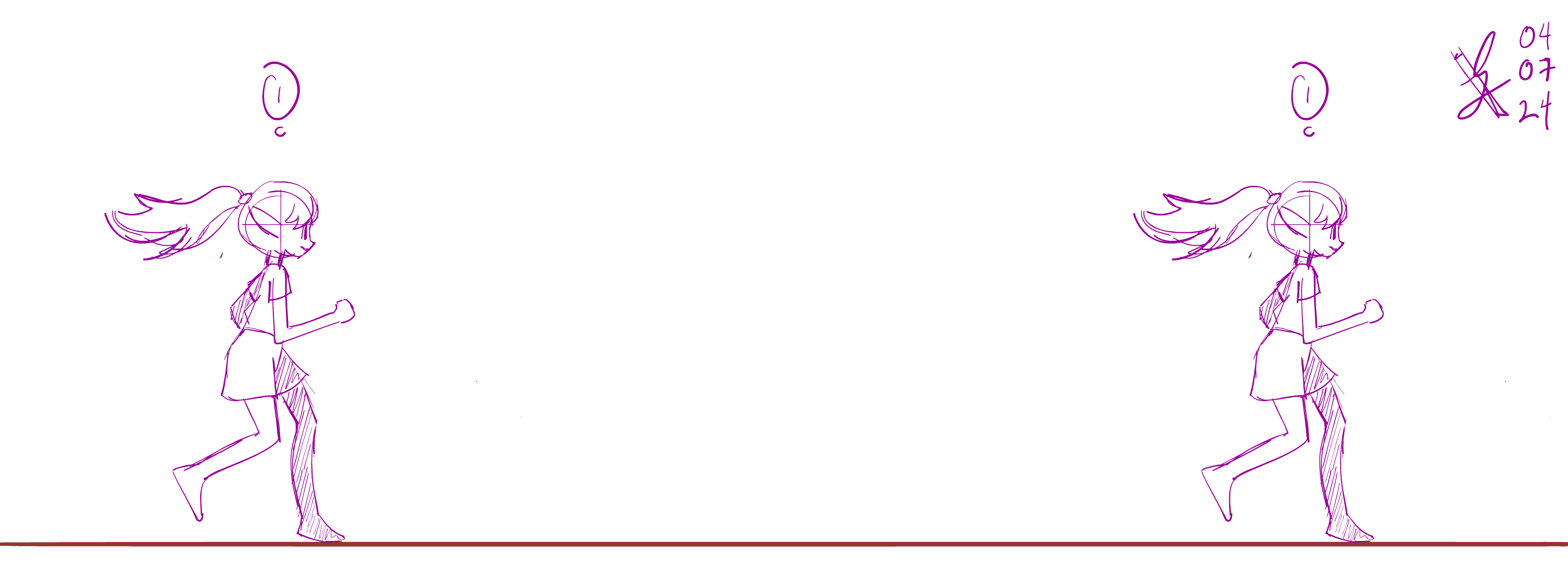 walk cycle animation gif