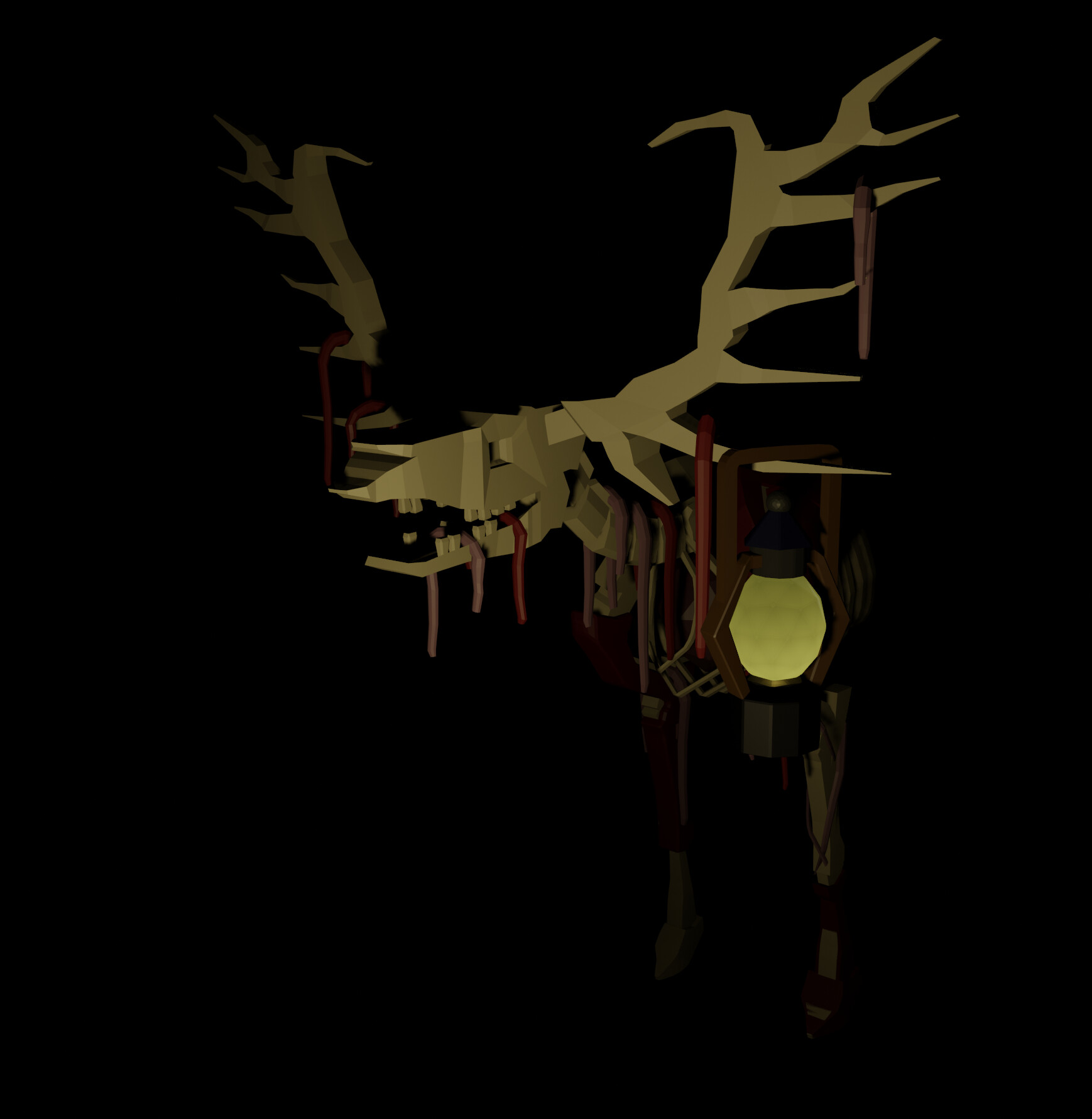 ArtStation - Elk Boss from Lantern Light