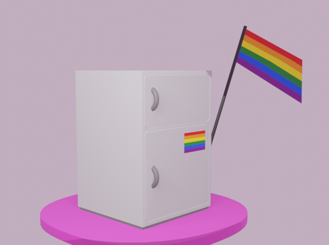 ArtStation - Gay Fridge!