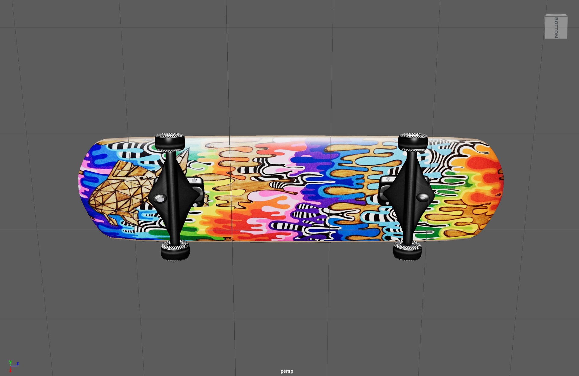 ArtStation - Skate Board Model