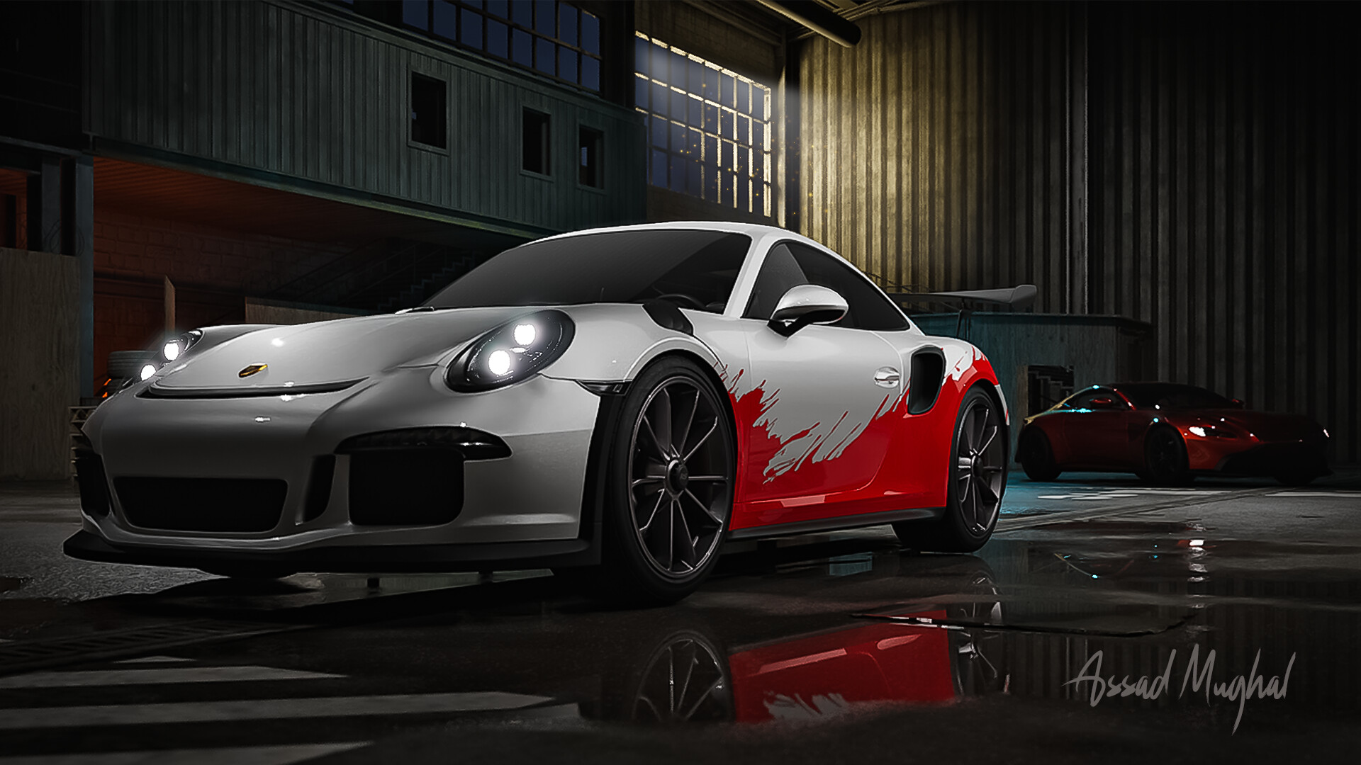 ArtStation - Porsche render using unreal engine