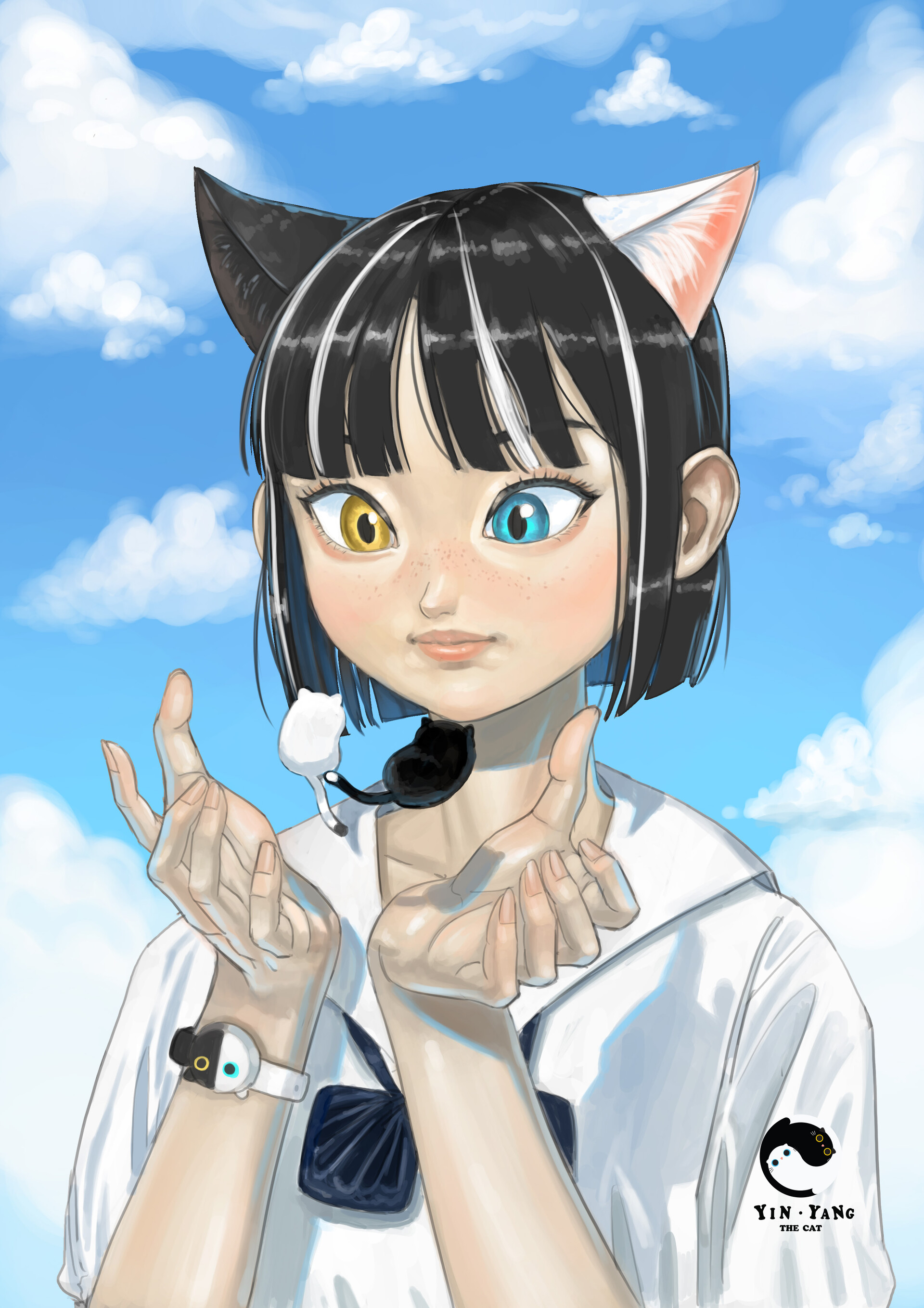 ArtStation - YIN YANG GIRL