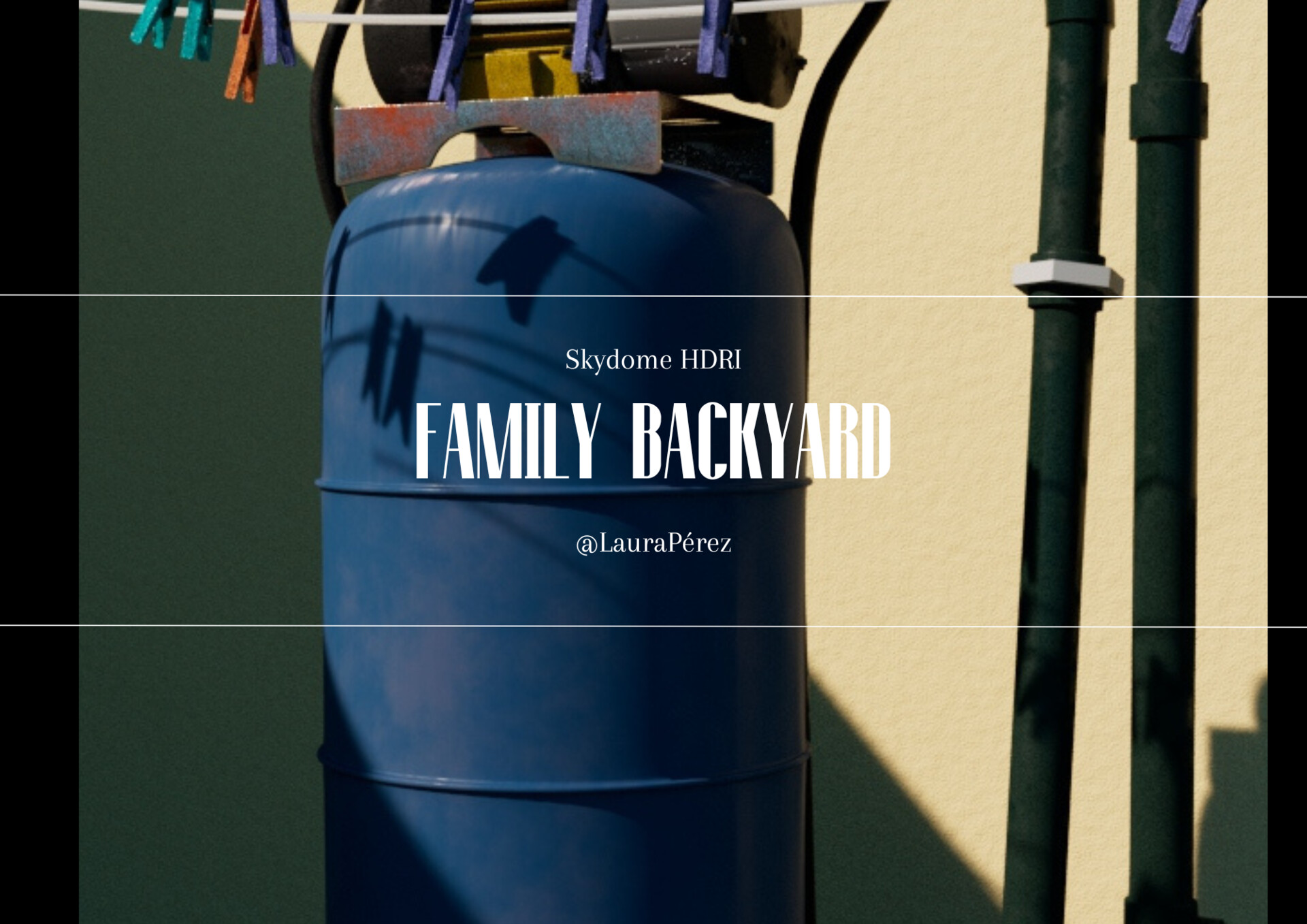 ArtStation - FAMILY BACKYARD