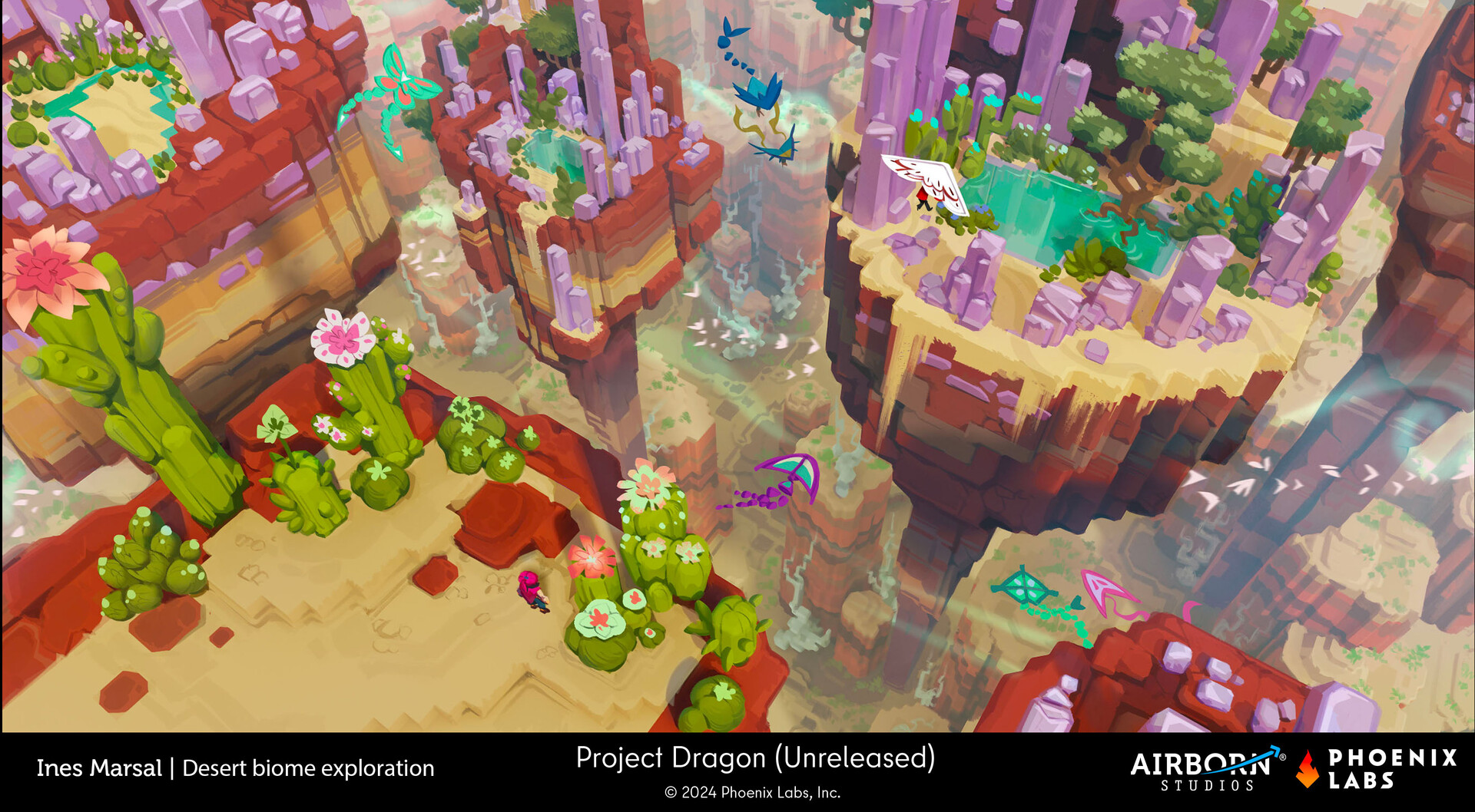 Airborn Studios - Project Dragon - Badlands Canyons Biome