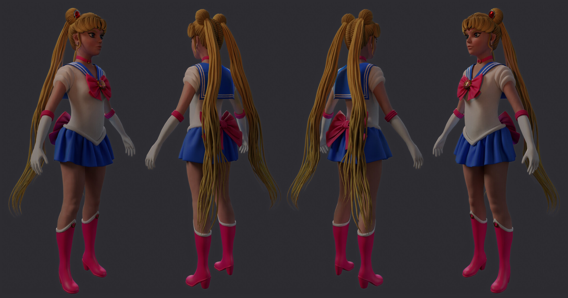 Joe Whelan - Usagi Tsukino - Sailor Moon