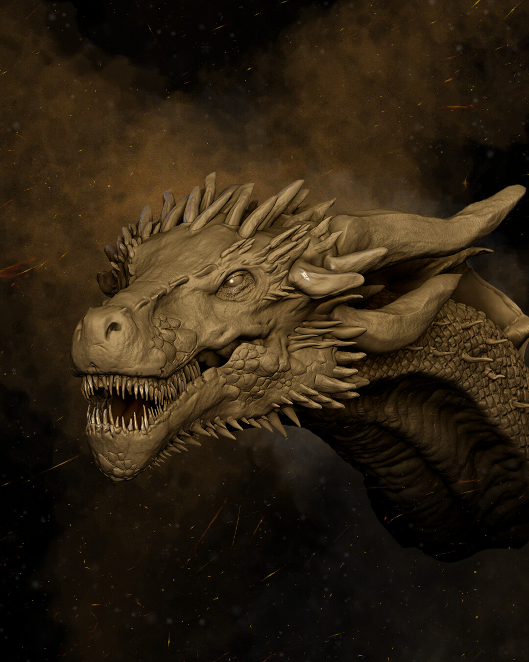 ArtStation - Drogon - Game of Thrones