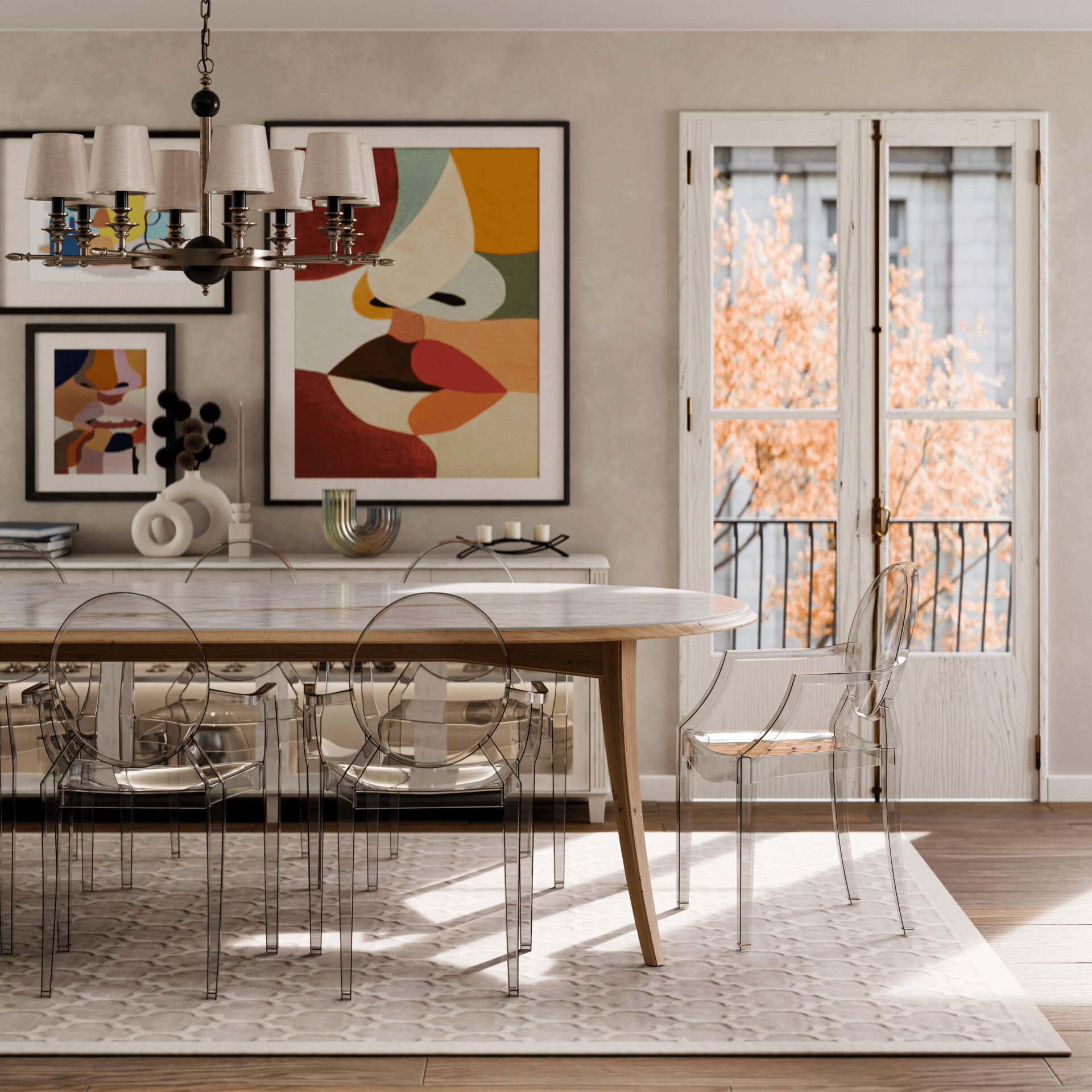 ArtStation - Dining room - Interior visualization