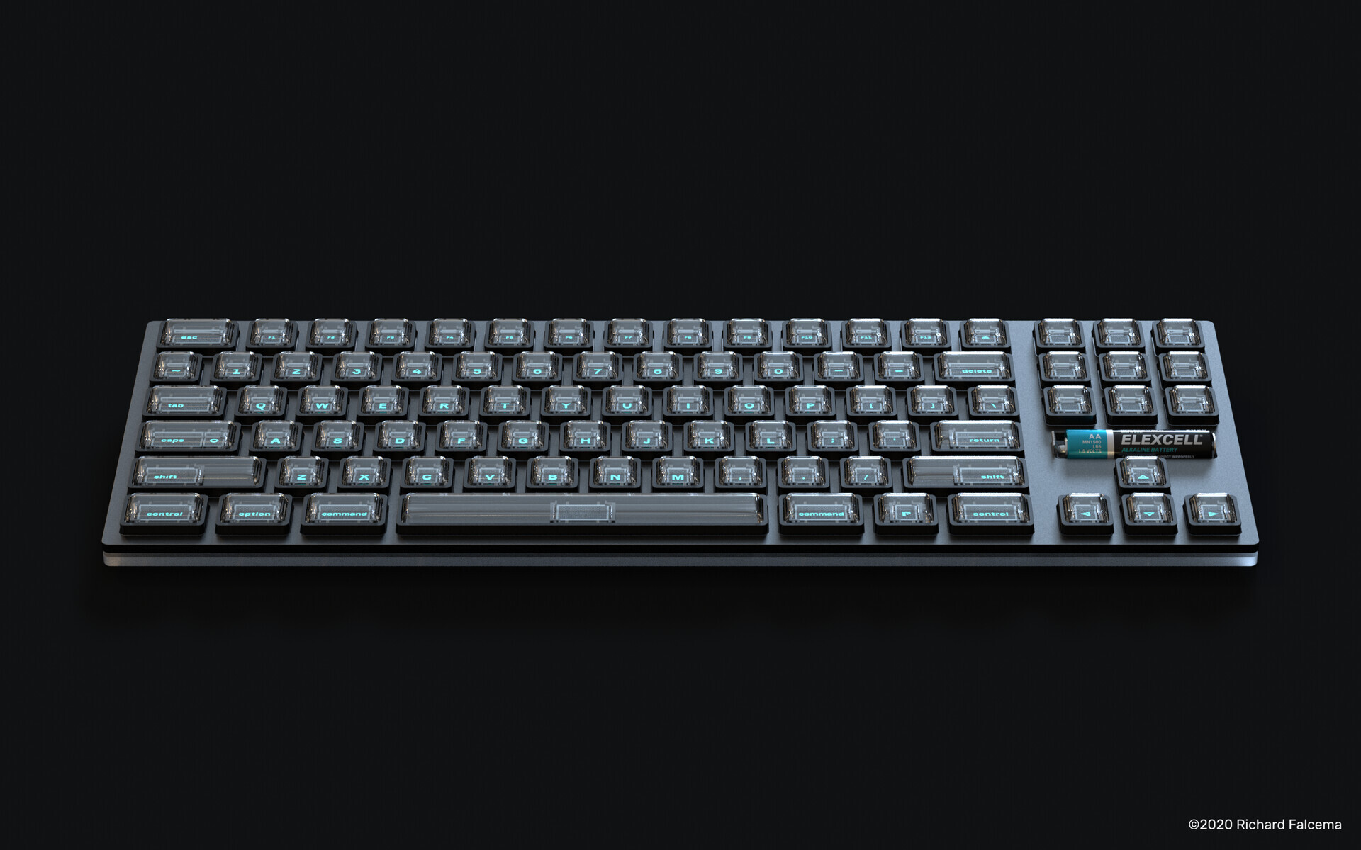 ArtStation - VFD Keyboard