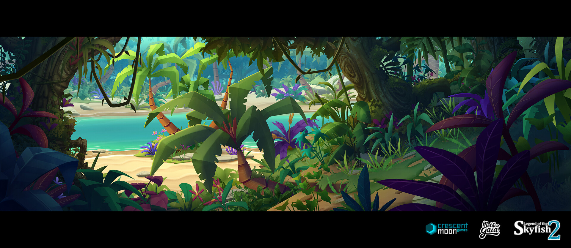 ArtStation - Tropical forest - Legend of the Skyfish 2 - Trailer