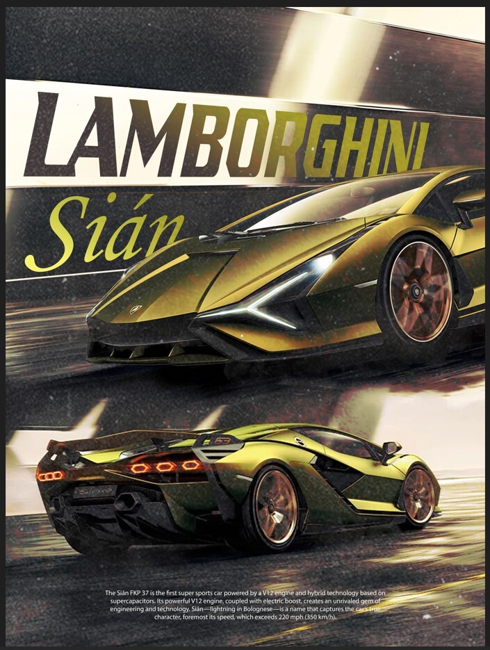poster lamborghini