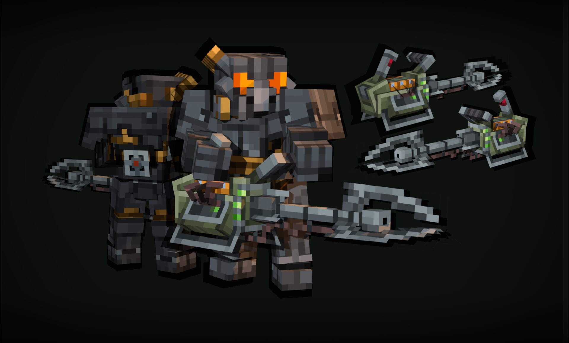 ArtStation - Fallout - X-01 Power Armor and Plasma Caster