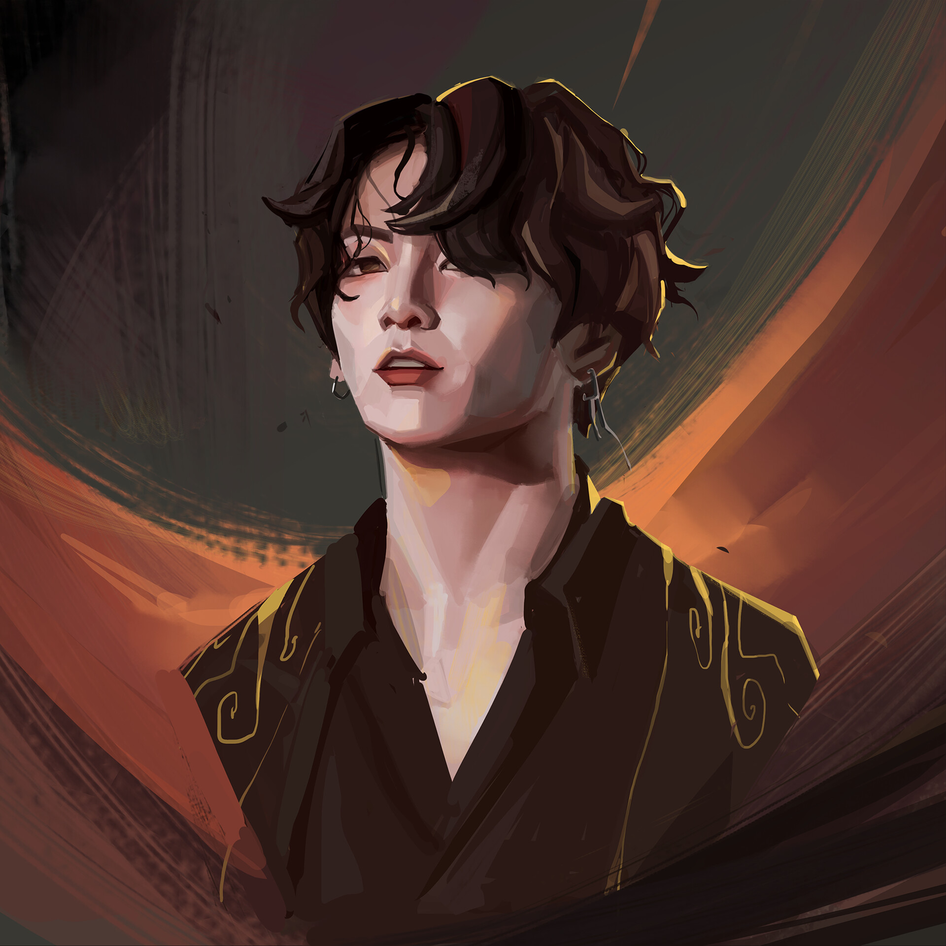 Jasmine Liu - BTS Set