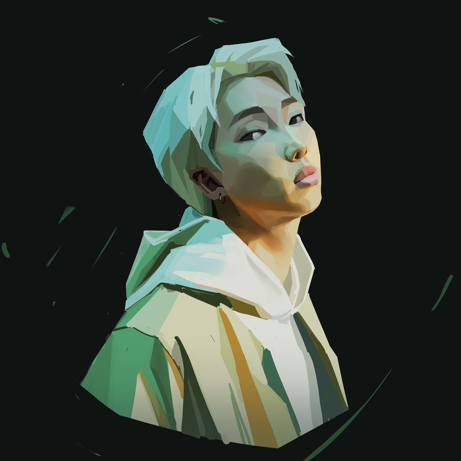 Jasmine Liu - BTS Set